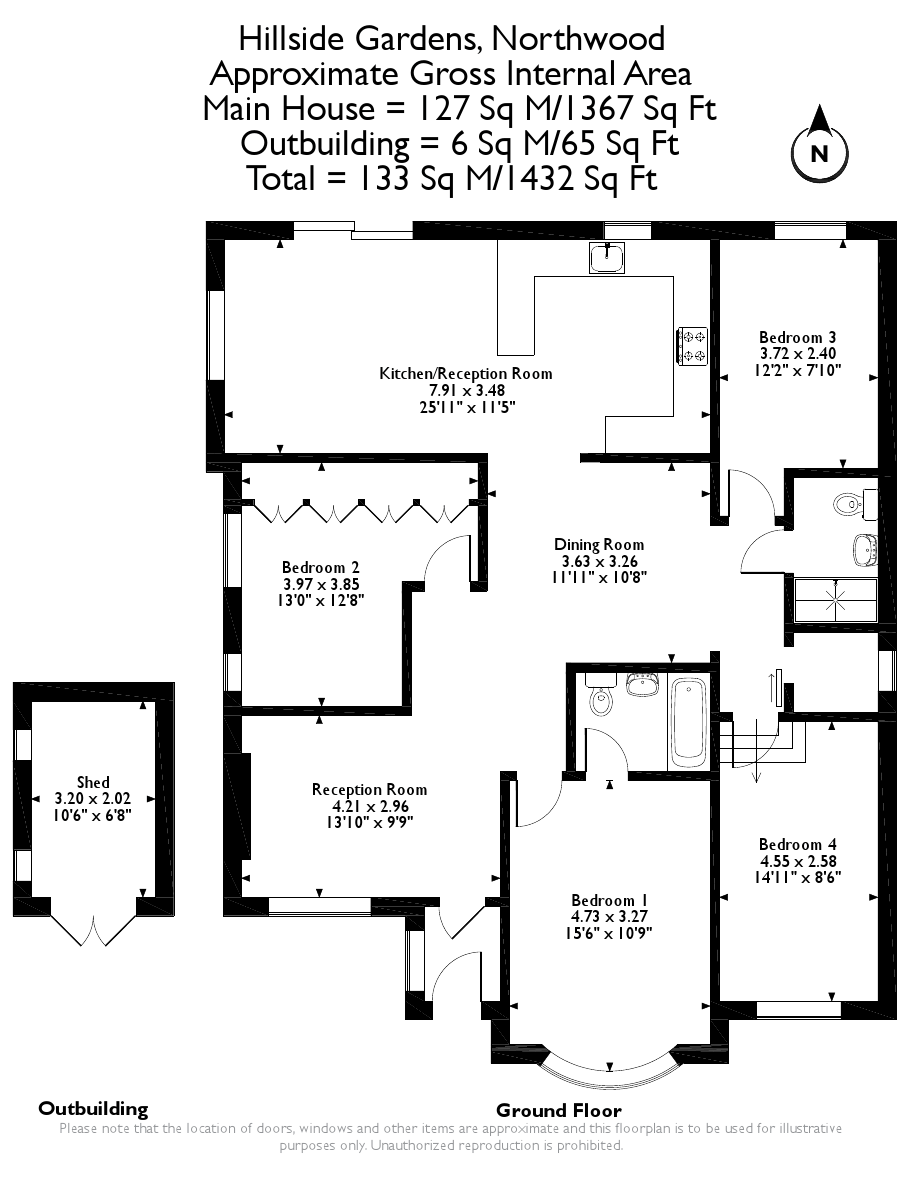 Hillside Gardens, Northwood HA6, 4 bedroom bungalow for sale - 62374072 ...