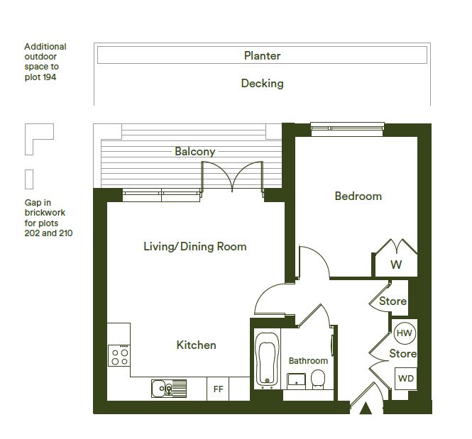 New home, 1 bed flat for sale in The Quarry, Adit Road, Erith, Kent DA8 ...