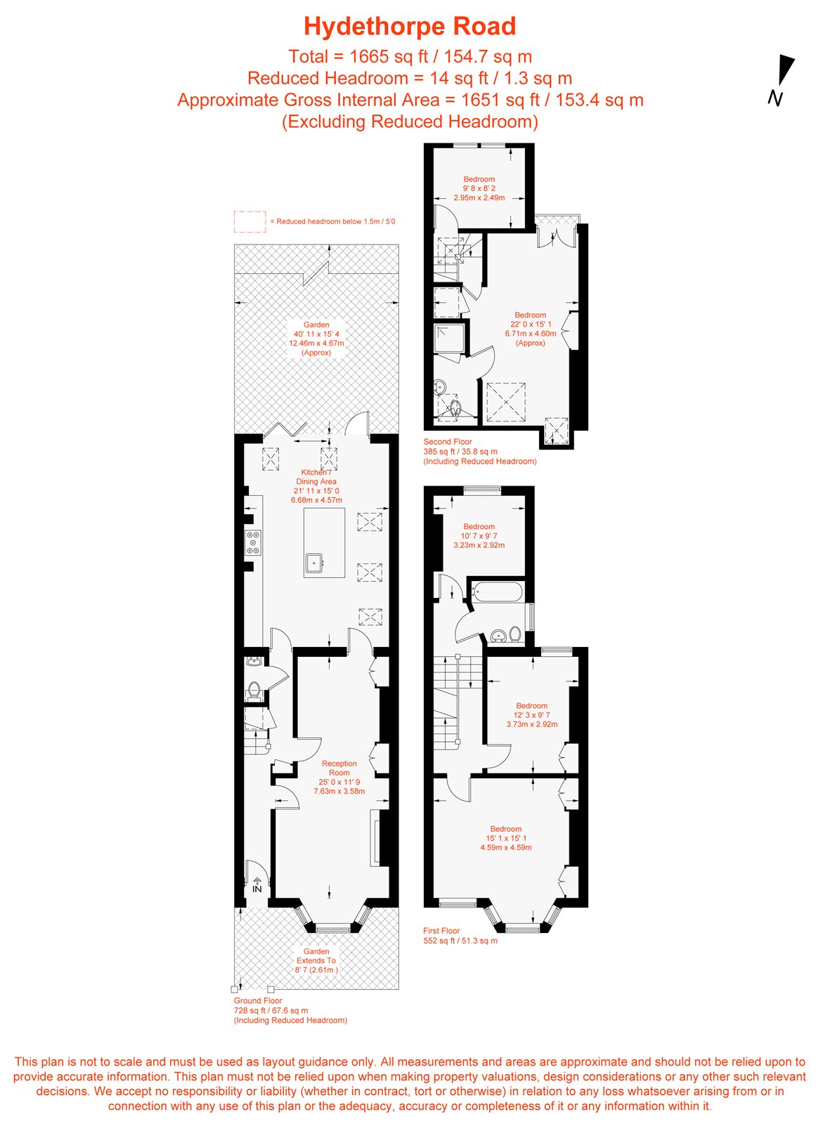 Hydethorpe Road, London SW12, 5 bedroom terraced house for sale ...