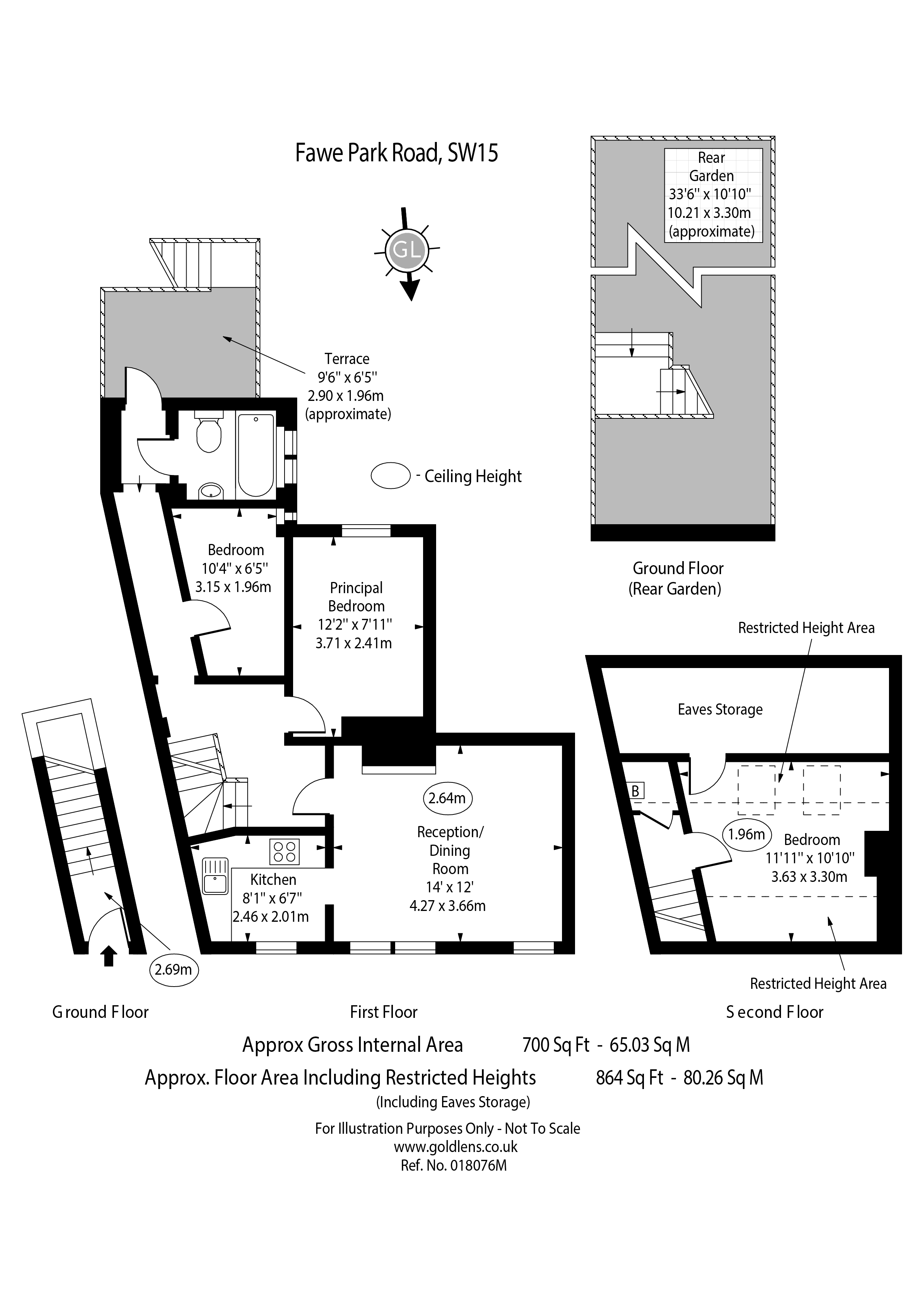 Fawe Park Road, London SW15, 2 bedroom maisonette for sale - 61841595 ...
