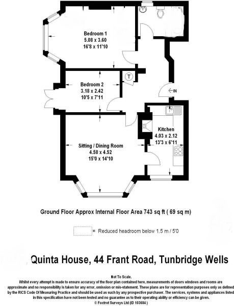 Frant Road, Tunbridge Wells, Kent TN2, 2 bedroom flat for sale ...