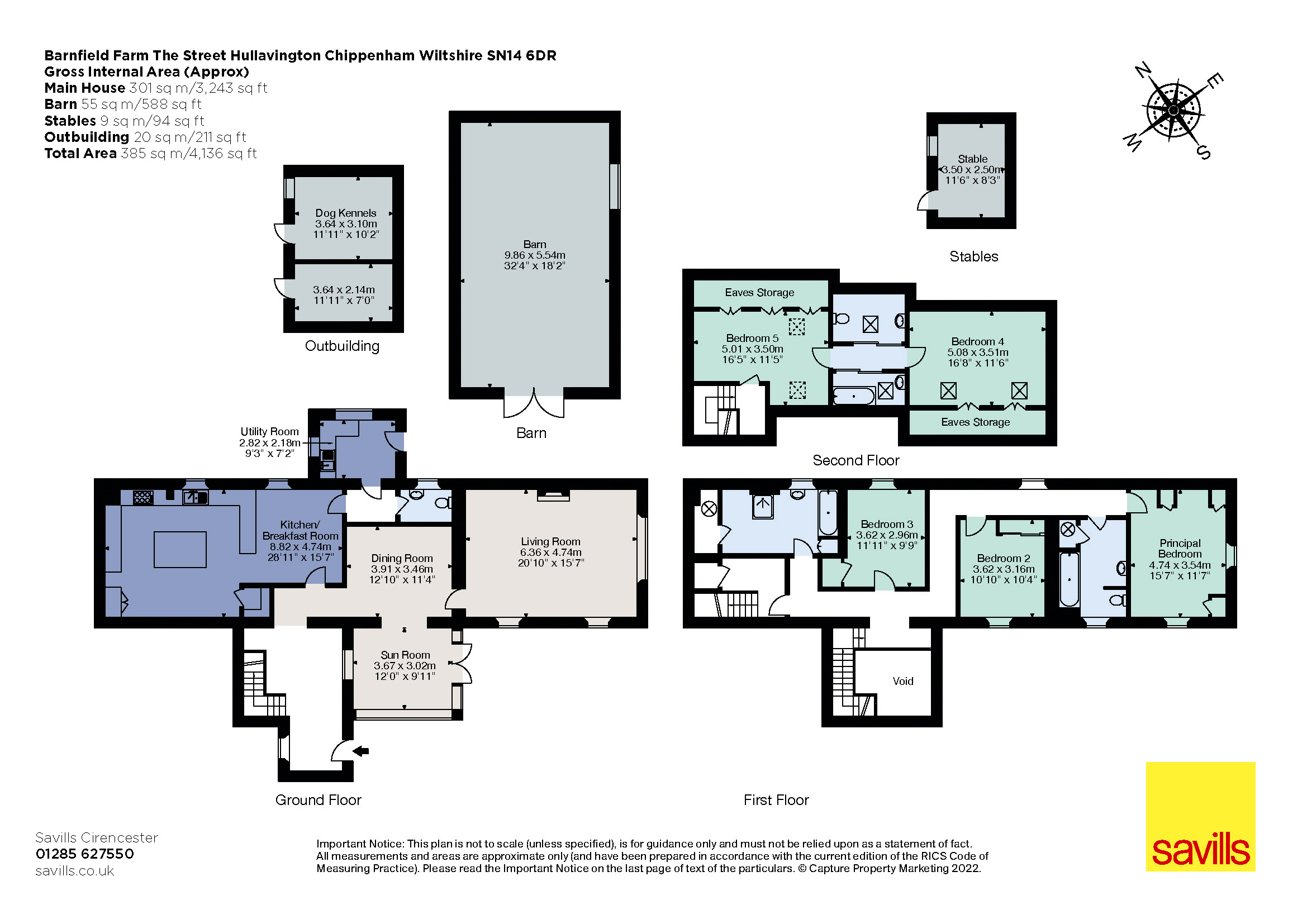 Free property report Barnfield Farm, The Street, Hullavington ...