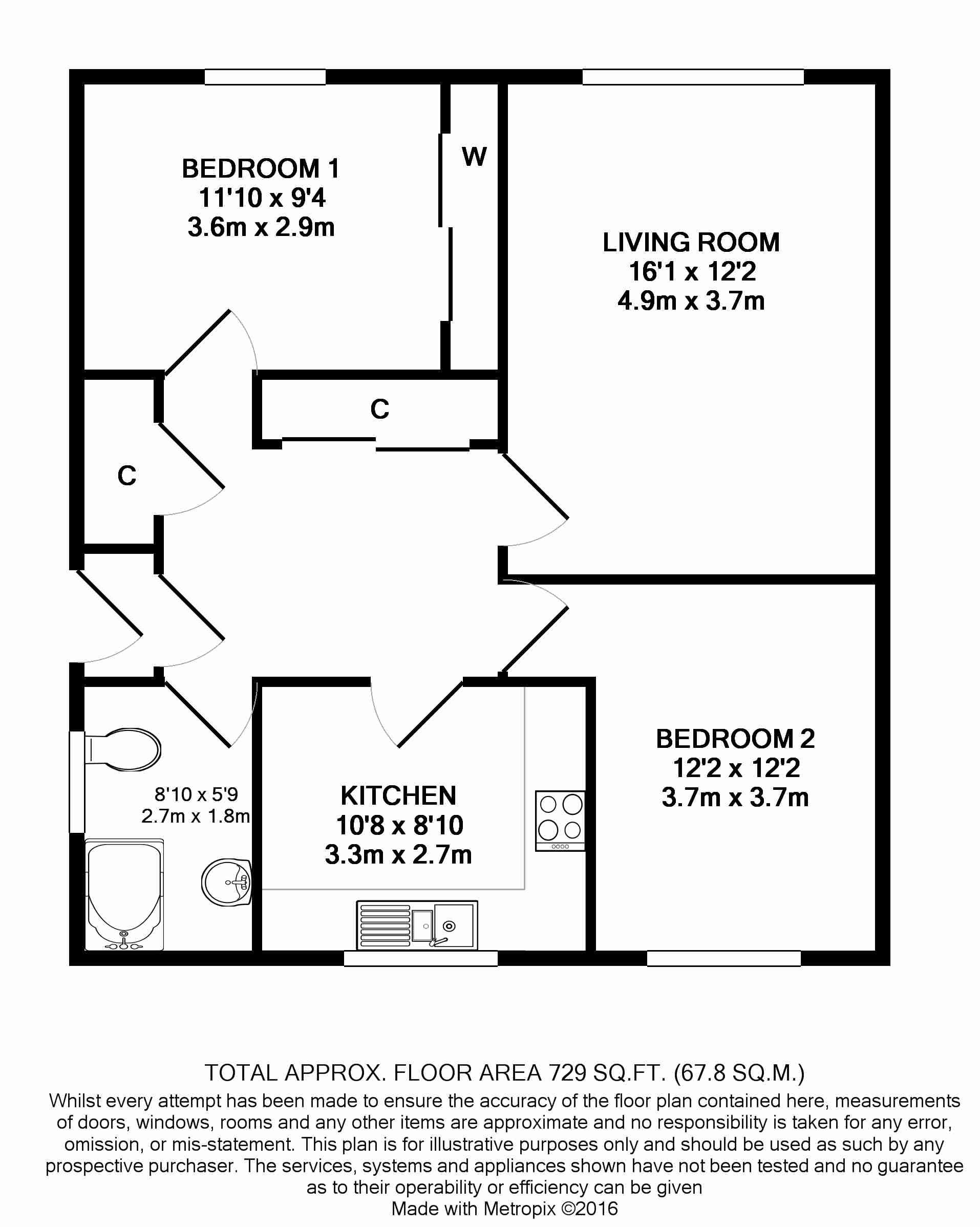 Free property report 3, Crawford Place, Ladybank, Cupar, KY15 7NX - Chimnie