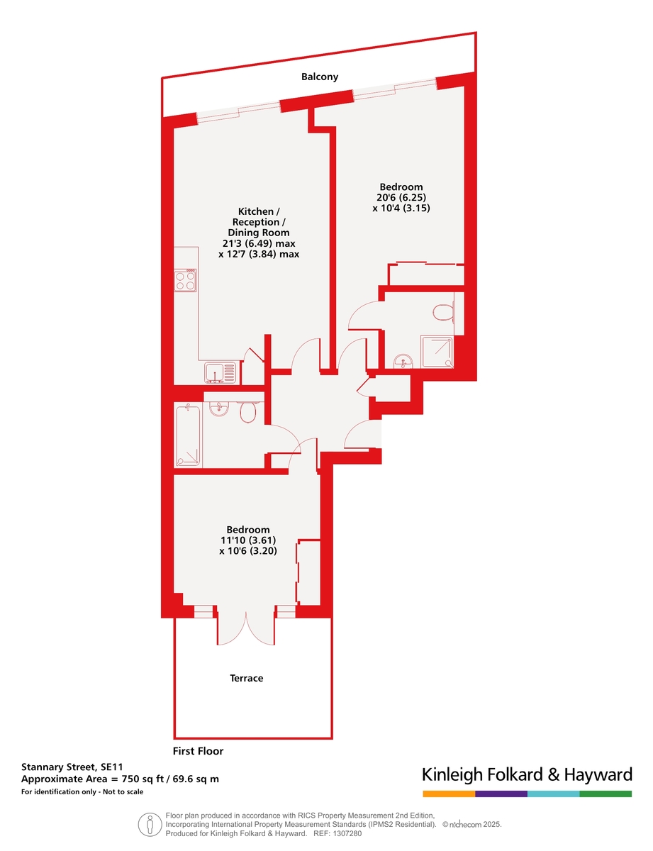 Stannary Street, Kennington, London SE11, 2 bedroom flat for sale ...