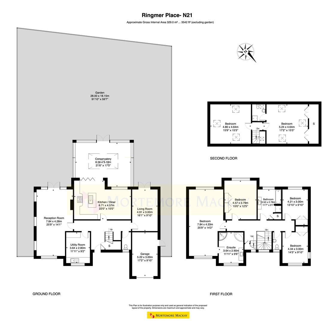 Free property report 8, Ringmer Place, London, N21 2DD - Chimnie