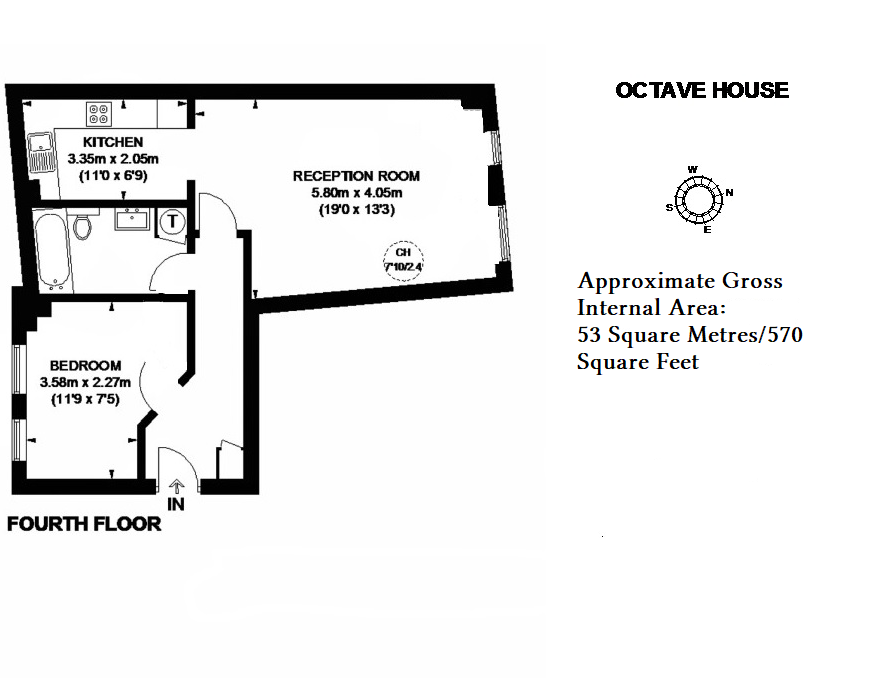 Octave House, London EC3R, 1 bedroom flat for sale - 64421996 ...