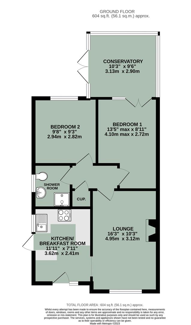 Blacklands Road Benson Wallingford Ox10 2 Bedroom Semi Detached
