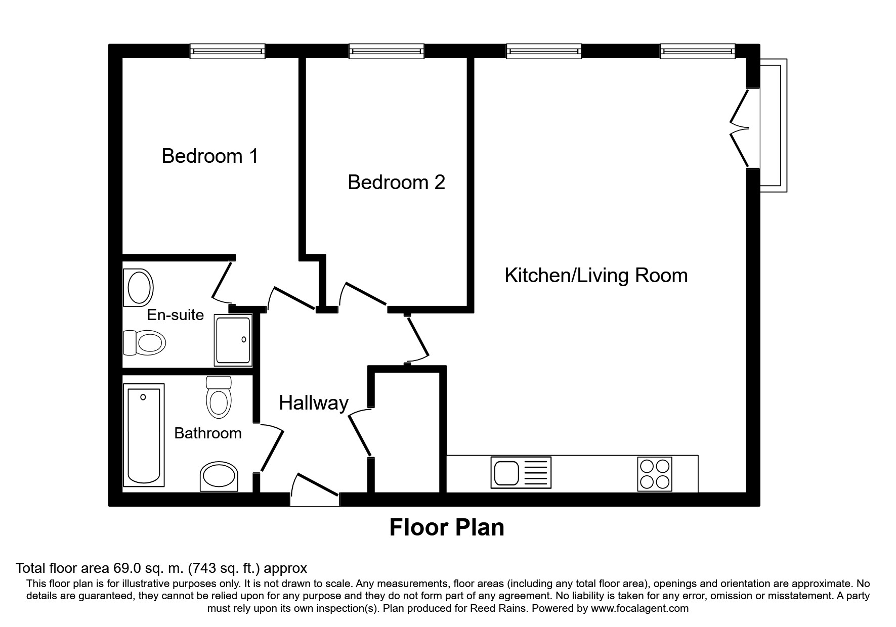 2 bed flat for sale in Rope Walk, Congleton, Cheshire CW12 - Zoopla