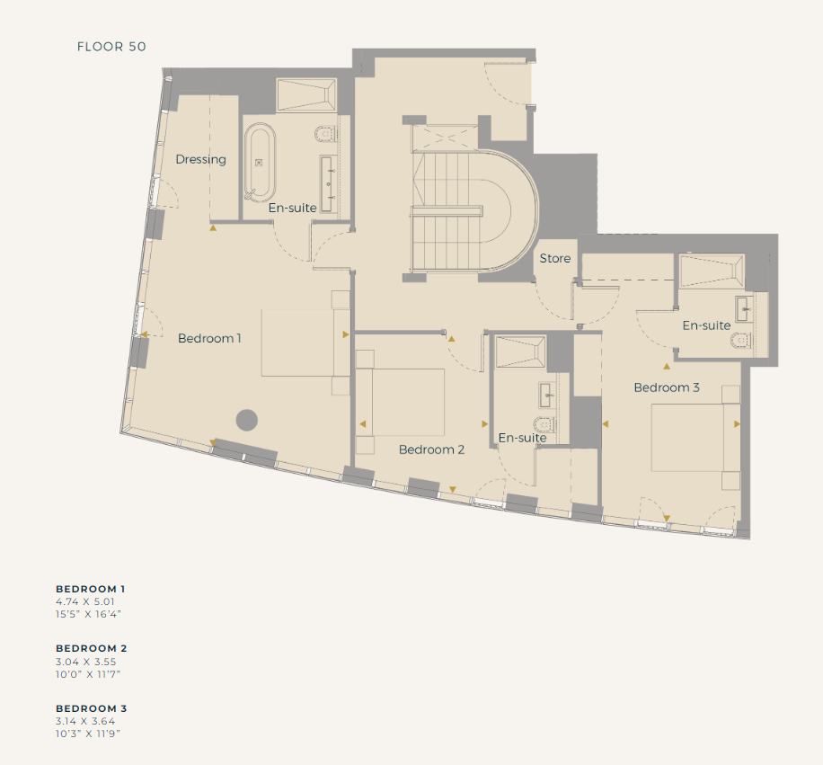 The Lowry, The Blade, 15 Silvercroft Street, Manchester M15, 3 bedroom ...