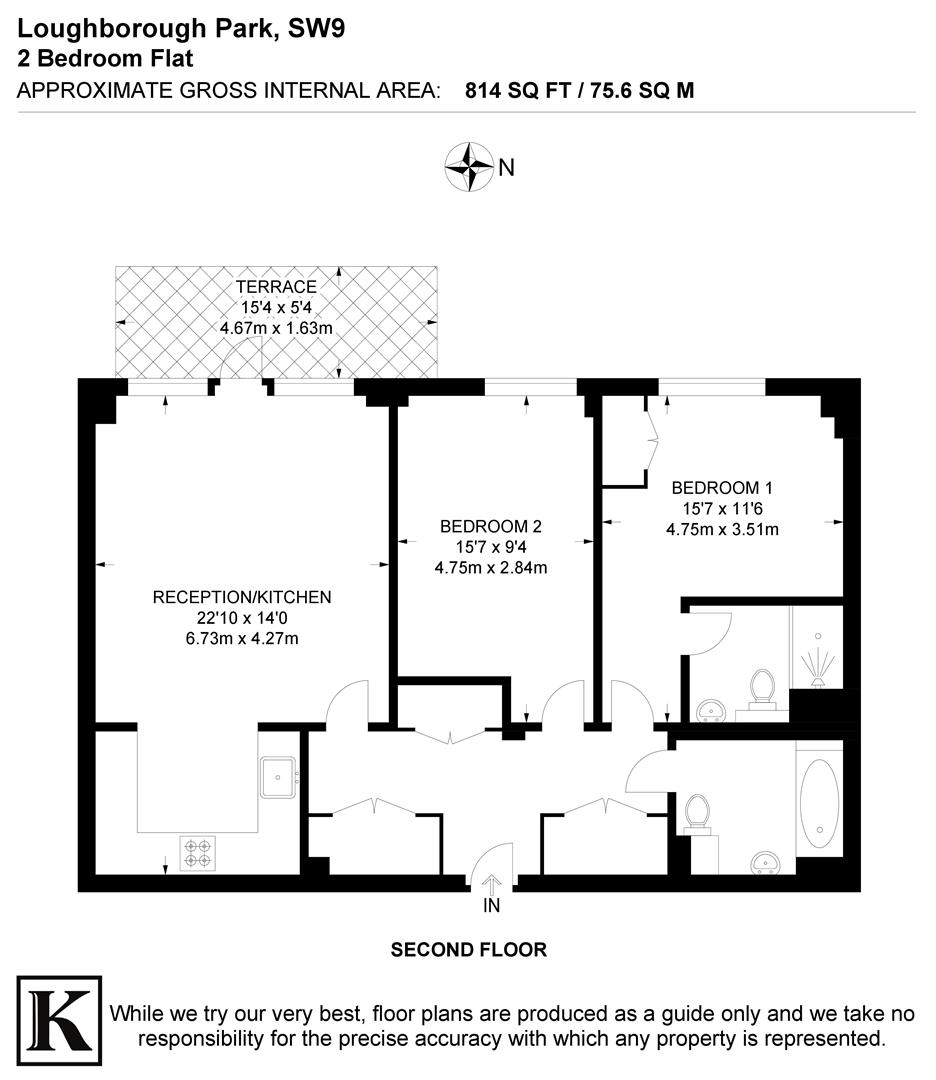 Loughborough Park, London SW9, 2 bedroom flat for sale - 69415564 ...