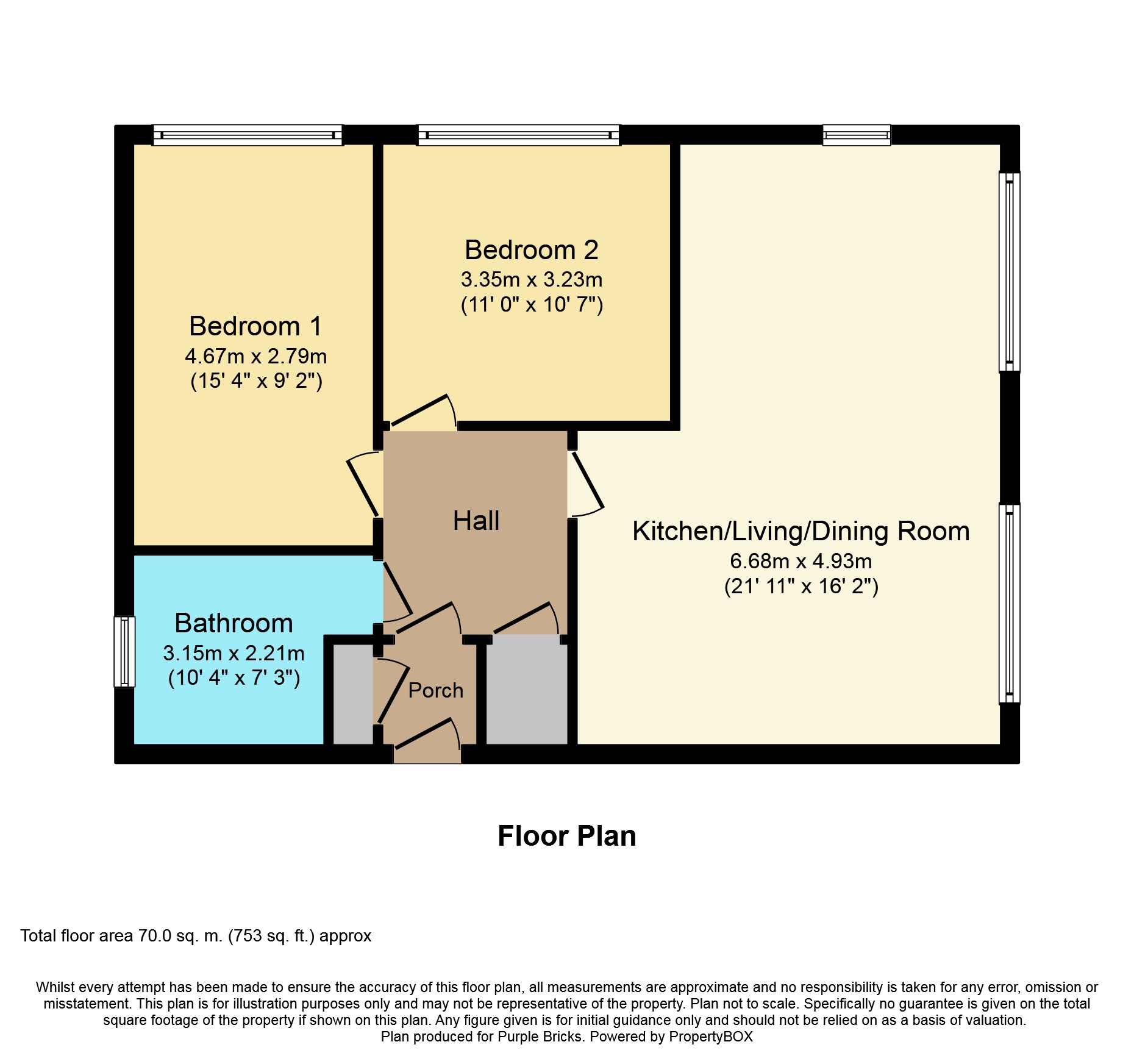 2 bed flat for sale in Trinity Road, Bootle L20 - Zoopla
