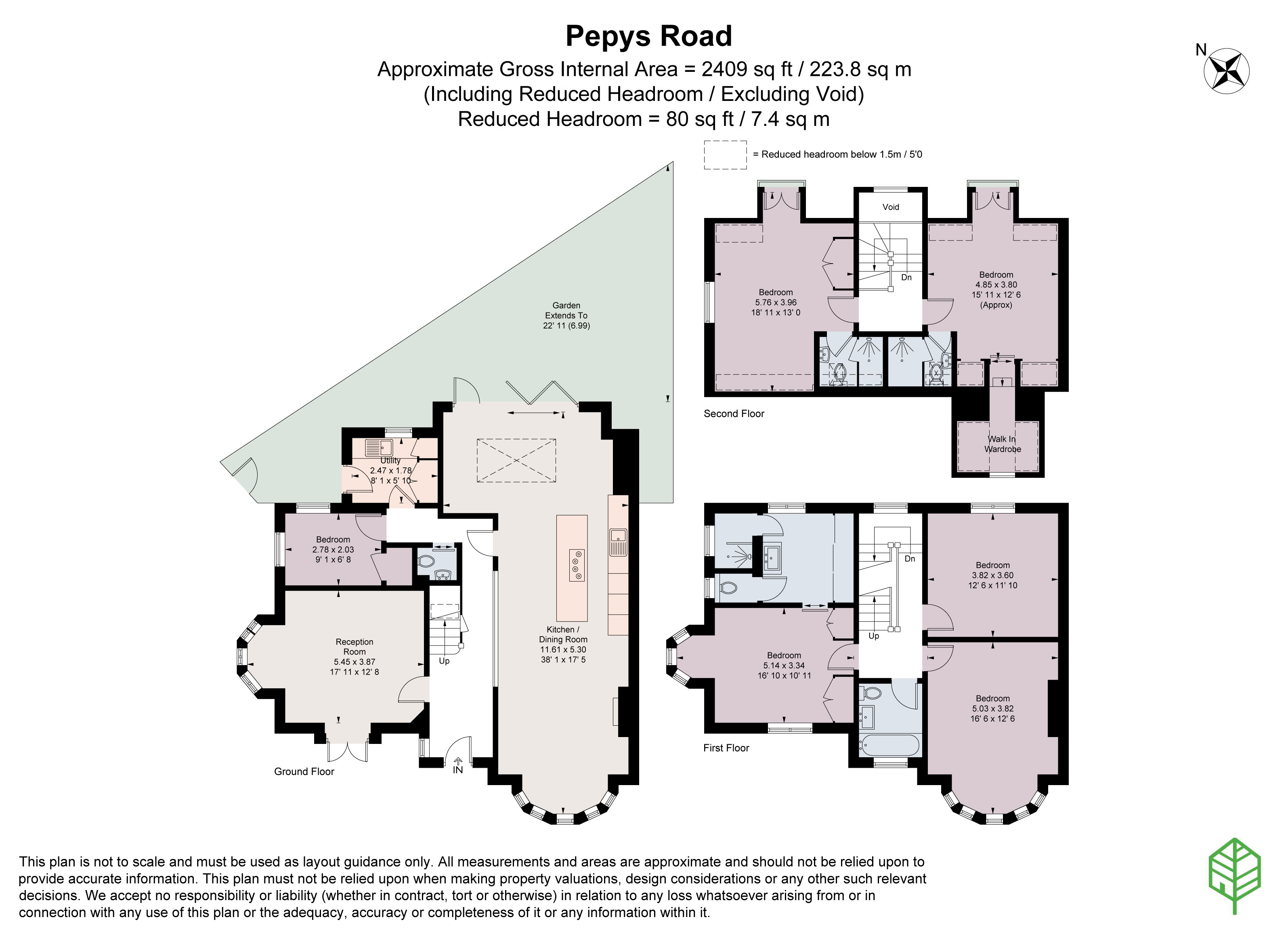 Pepys Road, Raynes Park, London SW20, 5 bedroom detached house to rent ...