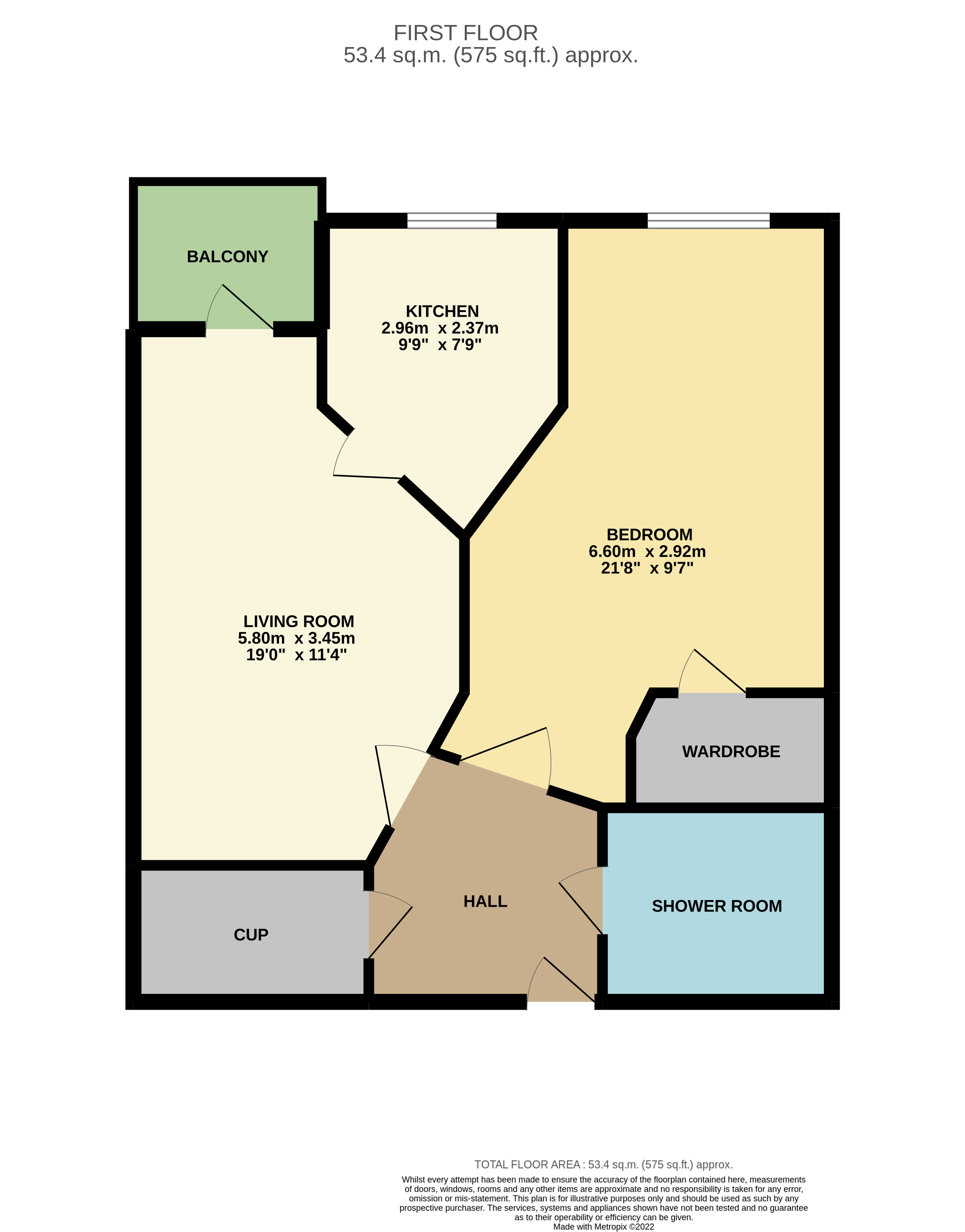 Lindsay Road, Branksome Park, Poole, Dorset BH13, 1 bedroom flat for ...