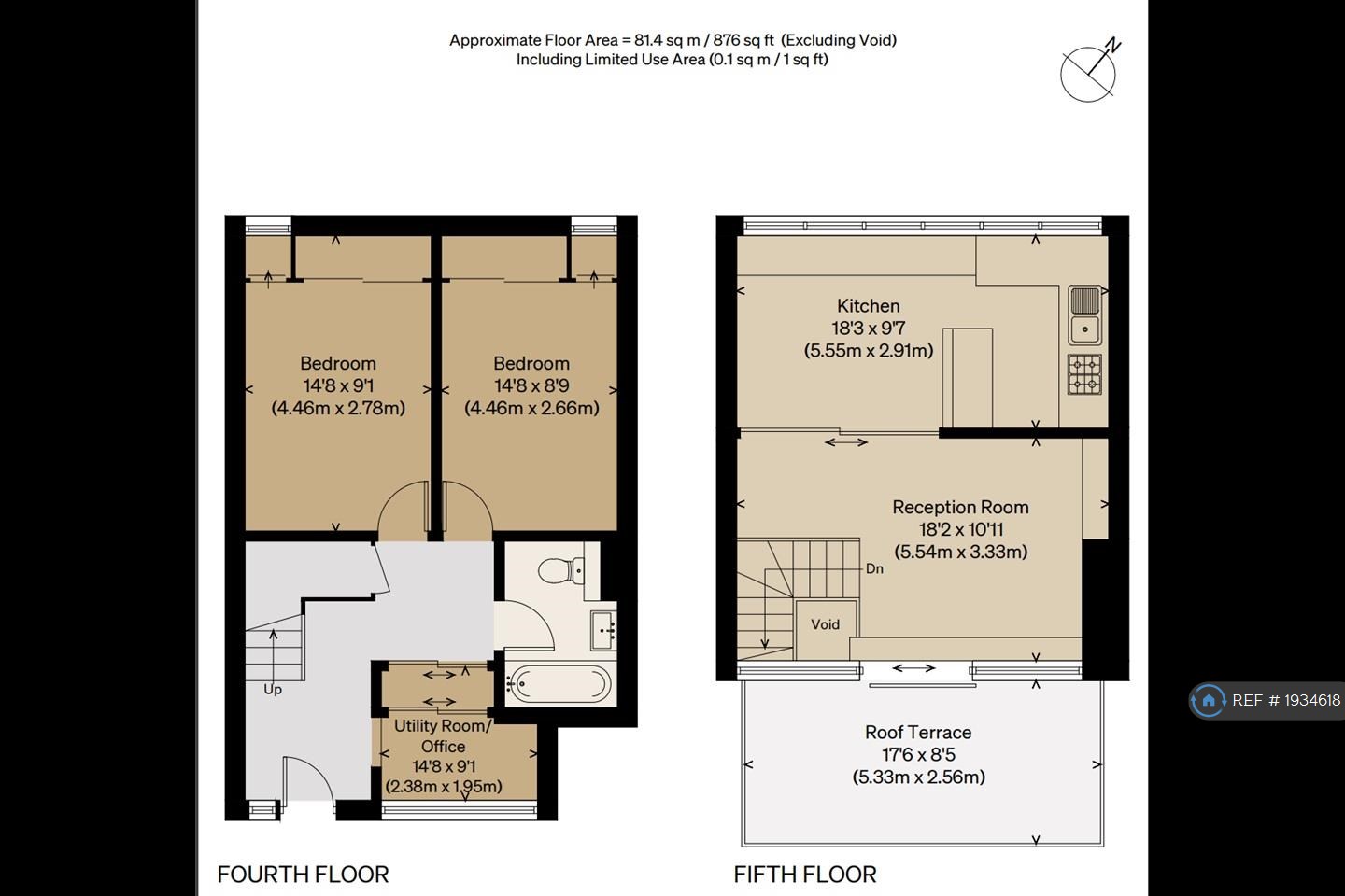 Rowley Way, London NW8, 2 bedroom flat to rent - 66307475 | PrimeLocation