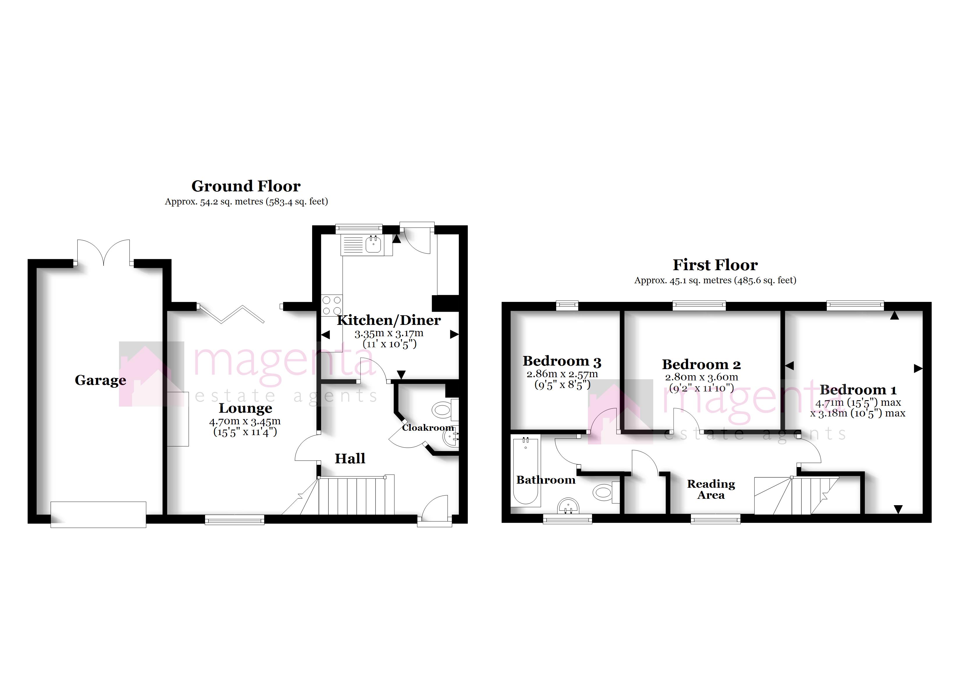Samuels Close, Stanwick, Northamptonshire NN9, 3 bedroom terraced house ...