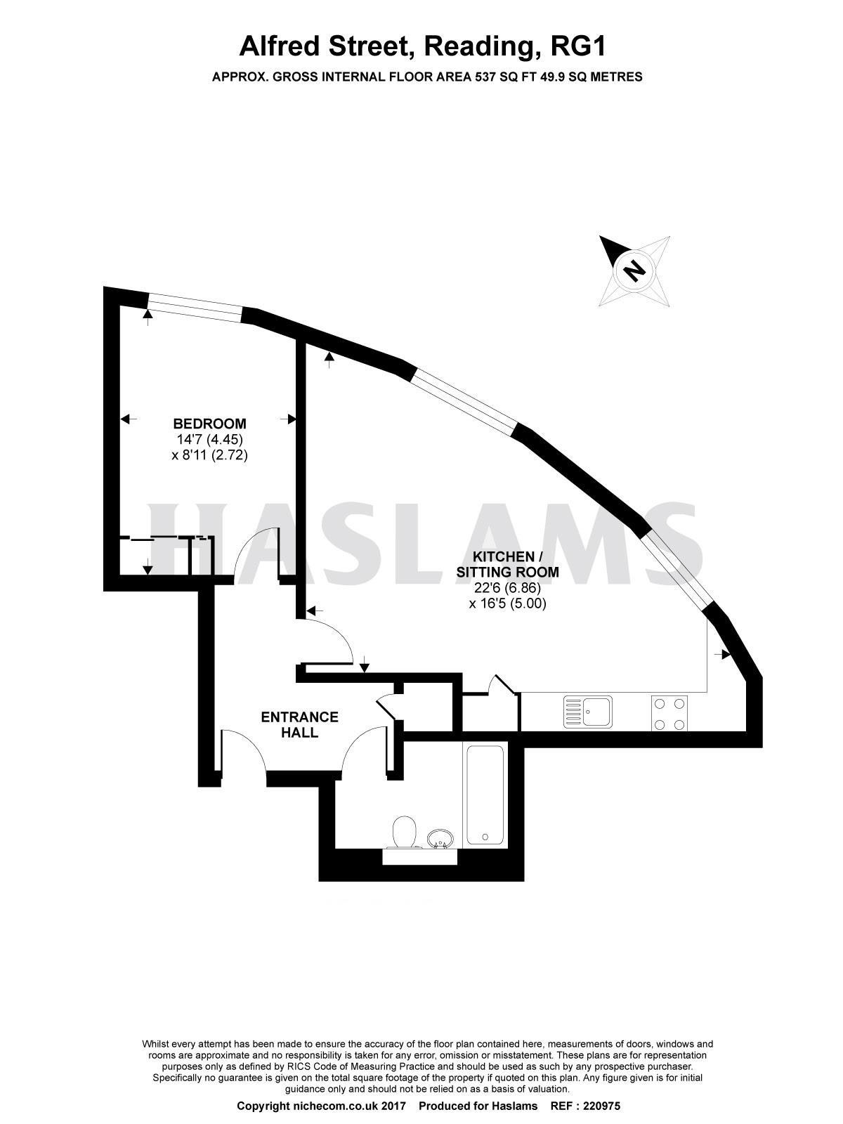 Honister, Alfred Street, Reading RG1, 1 bedroom flat to rent - 39545632 ...