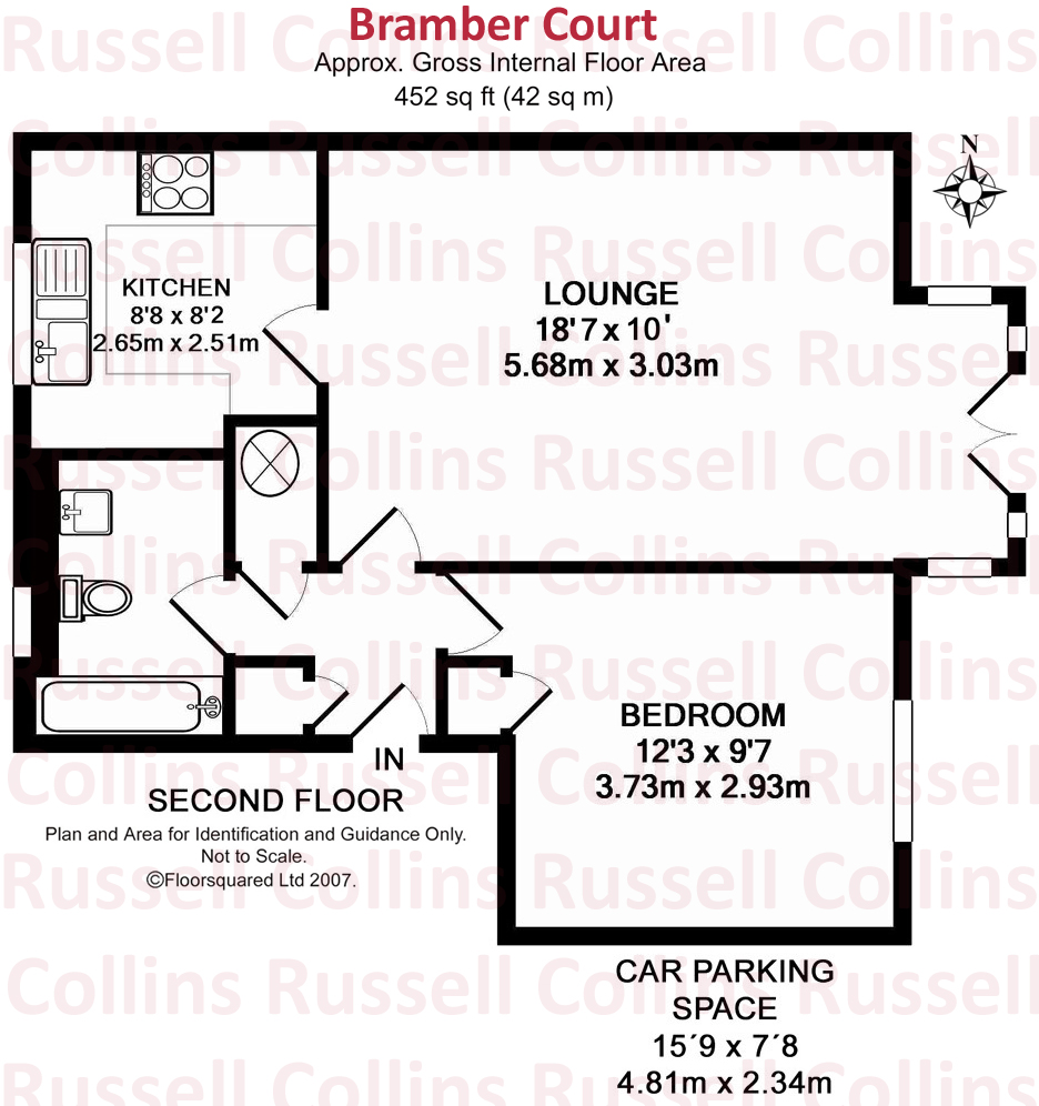 Bramber Court, Brentford TW8, 1 bedroom flat for sale - 67643304 ...