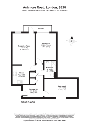 Ashmore Road, London SE18, 2 bedroom flat for sale - 59934261 ...