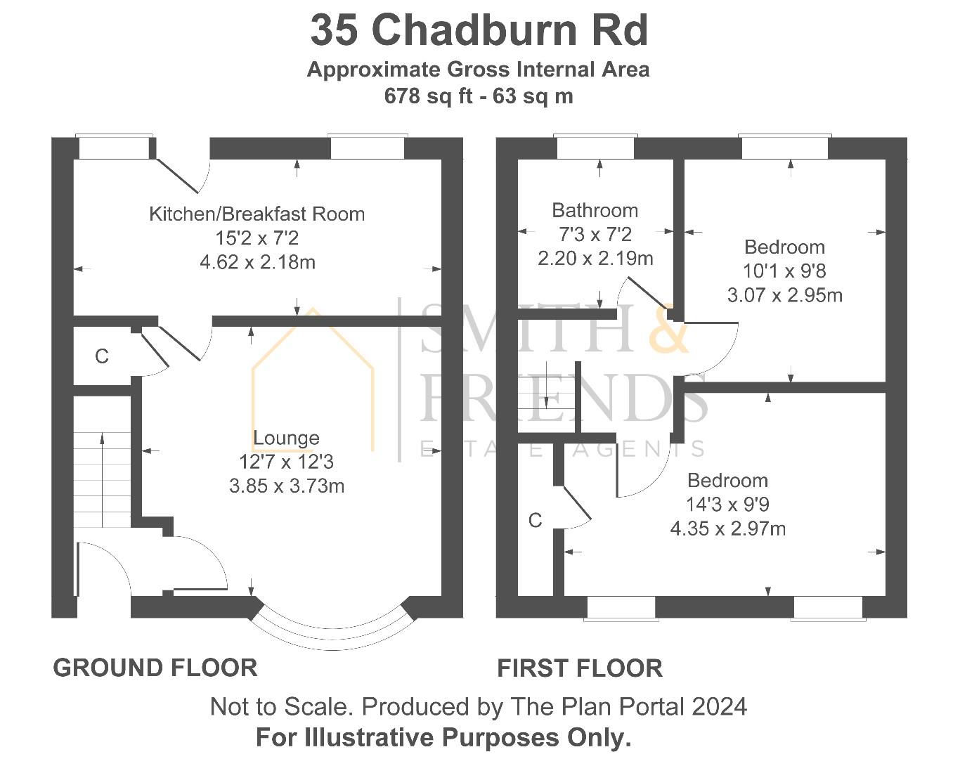 Chadburn Road, Stockton-On-Tees TS20, 2 bedroom terraced house for sale ...