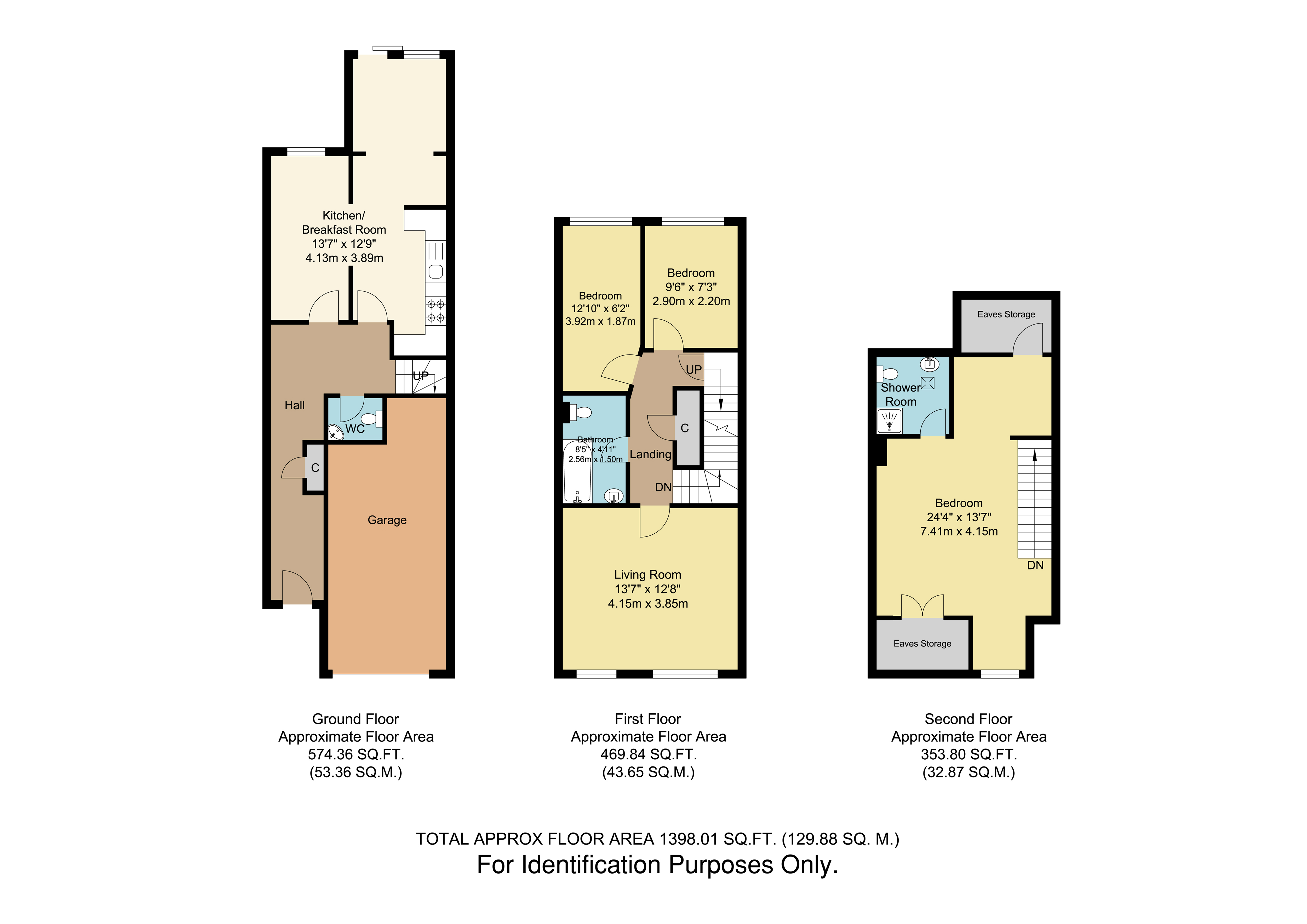 Tanners Mead, Edenbridge, Kent TN8, 3 bedroom terraced house for sale ...