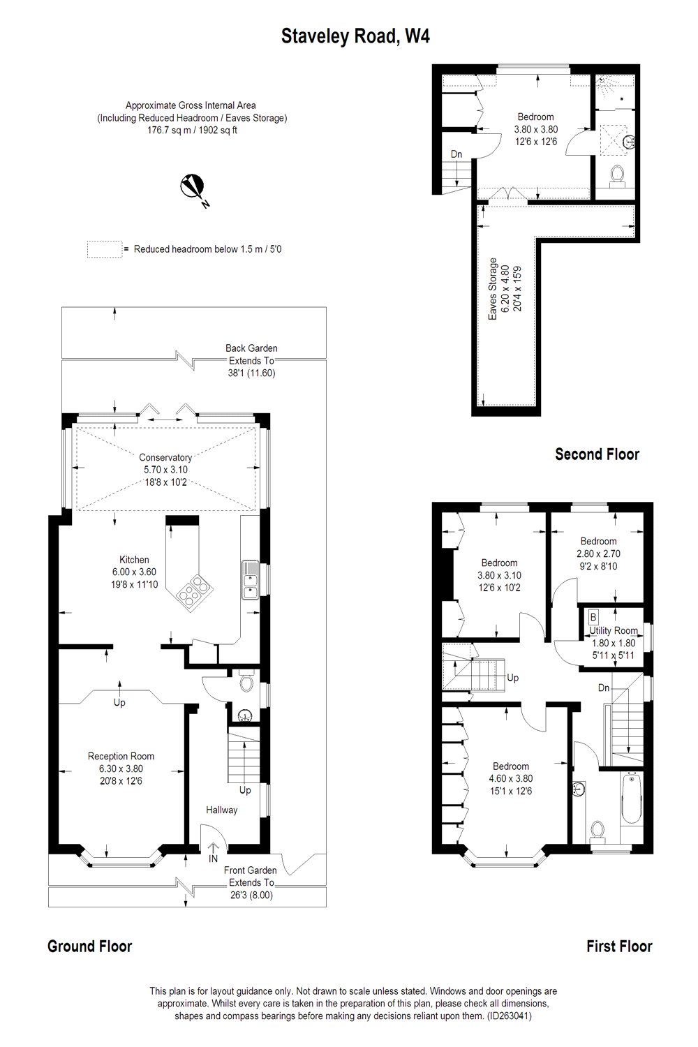 4 bed semi-detached house for sale in Staveley Road, Chiswick, London ...