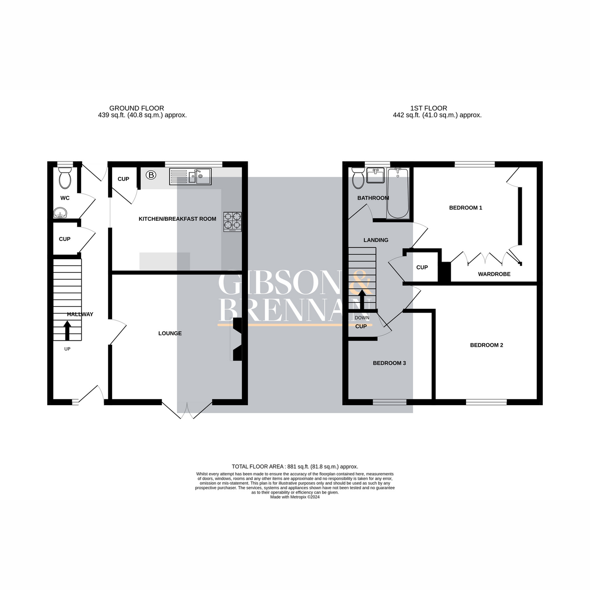 Ashfields, Basildon SS13, 3 bedroom end terrace house for sale ...