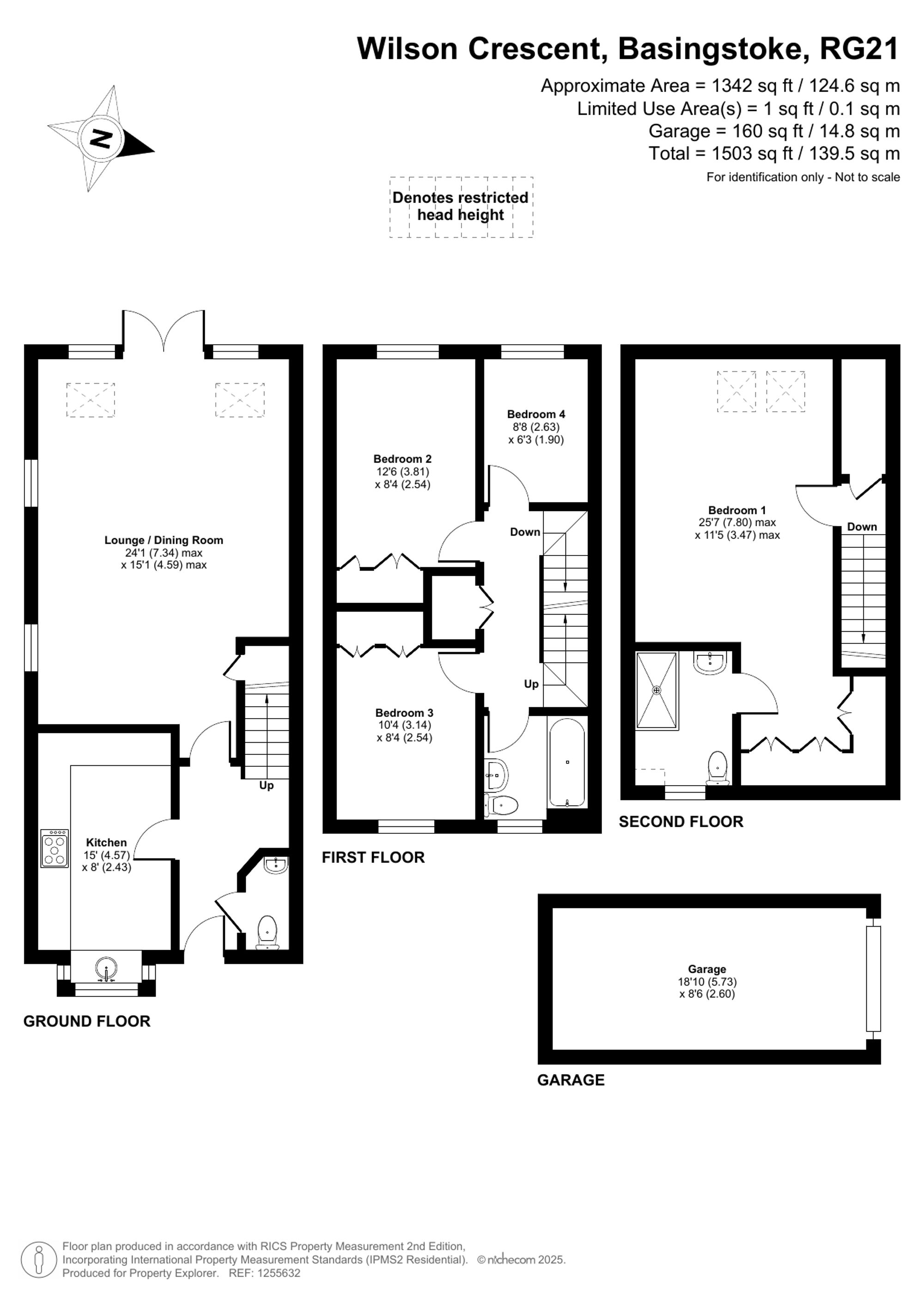 Wilson Crescent, Basingstoke RG21, 4 bedroom semi-detached house for ...