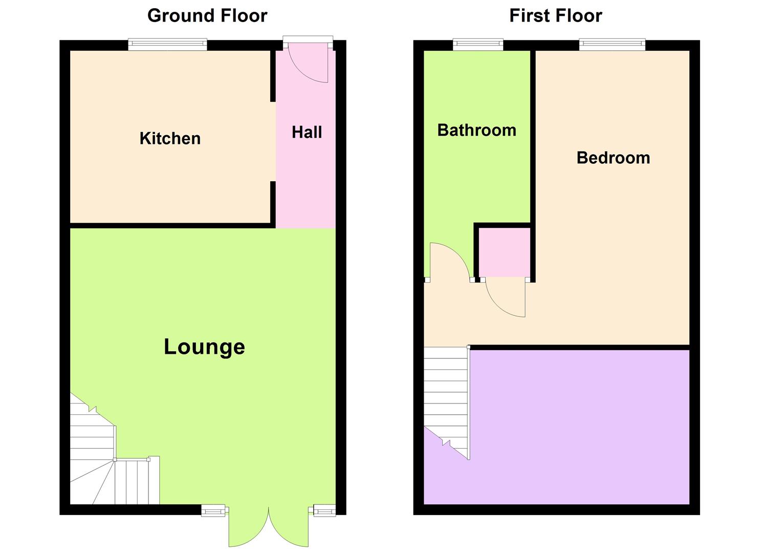 Cunningham Road, Burnham-On-Sea TA8, 1 bedroom terraced house for sale ...