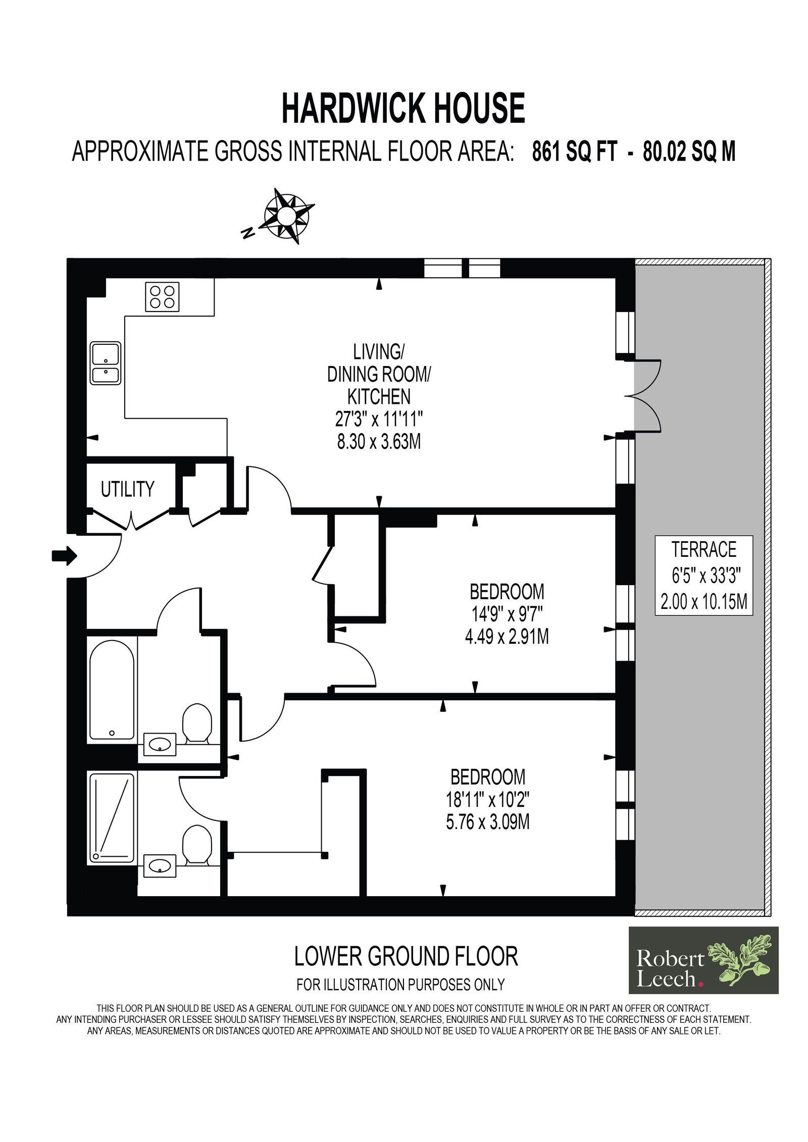 Hardwick House, Eden Place, Oxted RH8, 2 bedroom flat for sale ...