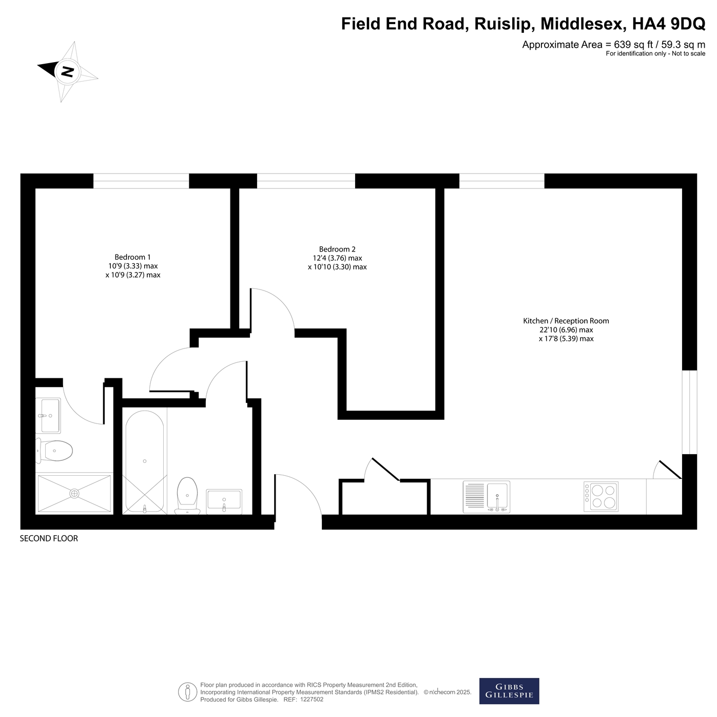 Field End Road, Ruislip, Middlesex HA4, 2 bedroom flat for sale ...