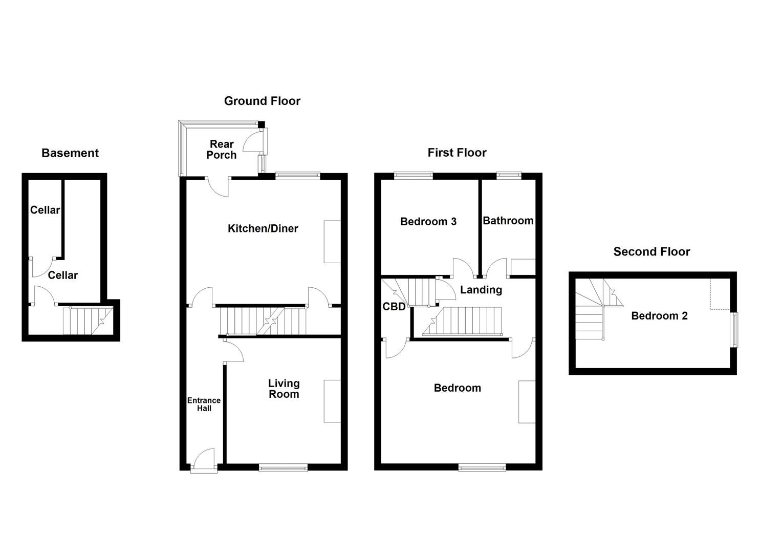 Royston Hill, East Ardsley, Wakefiled WF3, 3 bedroom end terrace house ...