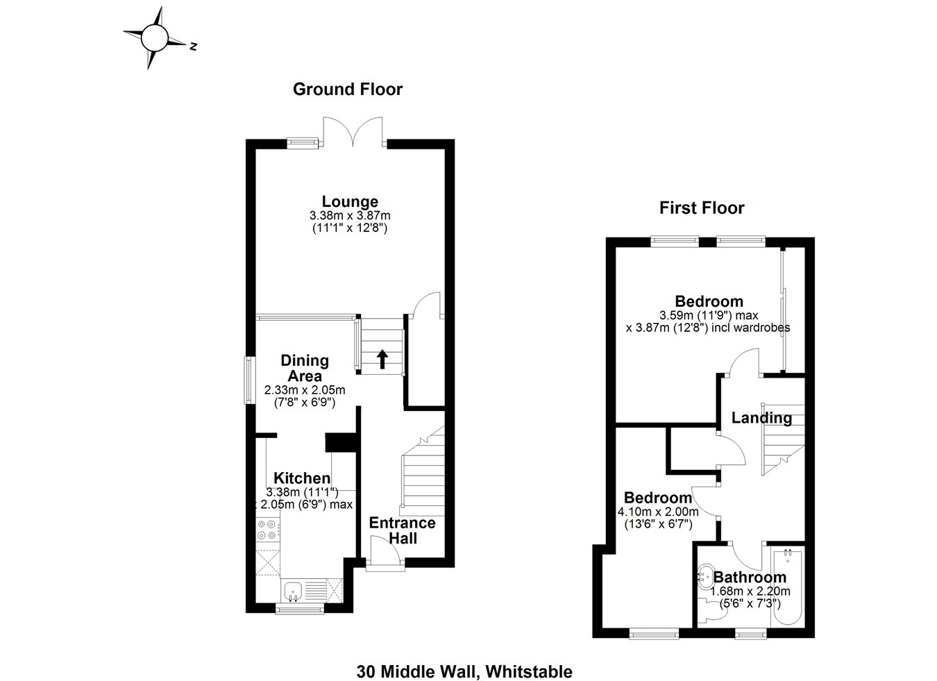 Middle Wall, Whitstable CT5, 2 bedroom terraced house for sale ...