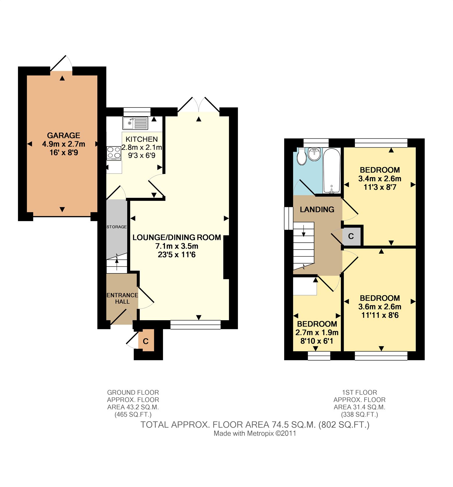 Free property report 5, Lomas Close, Stannington, Sheffield, S6 6EU ...