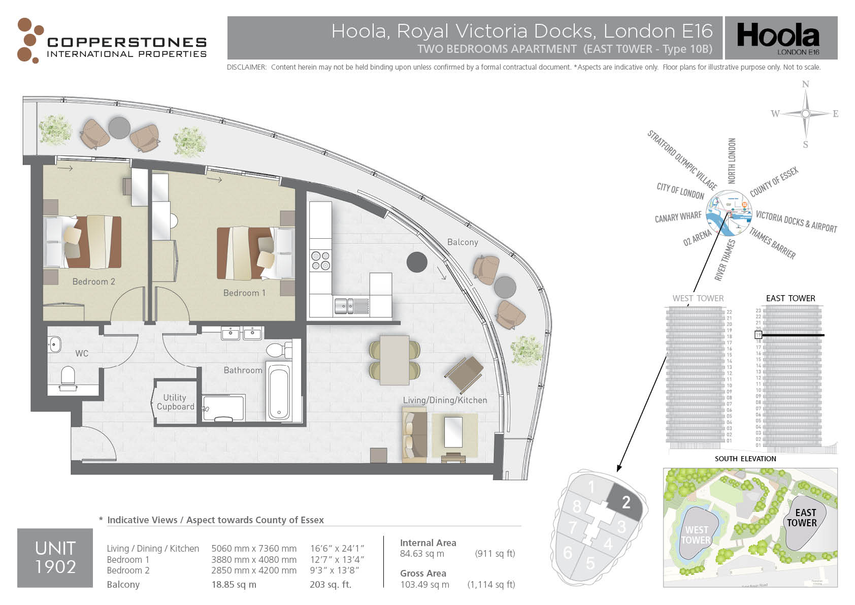 Hoola, Tidal Basin Road, London E16, 2 bedroom flat to rent - 57799427 ...