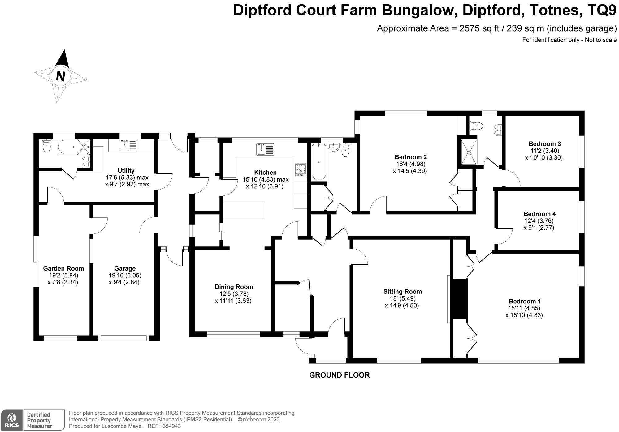 Land for sale in Diptford, Totnes TQ9 - Zoopla
