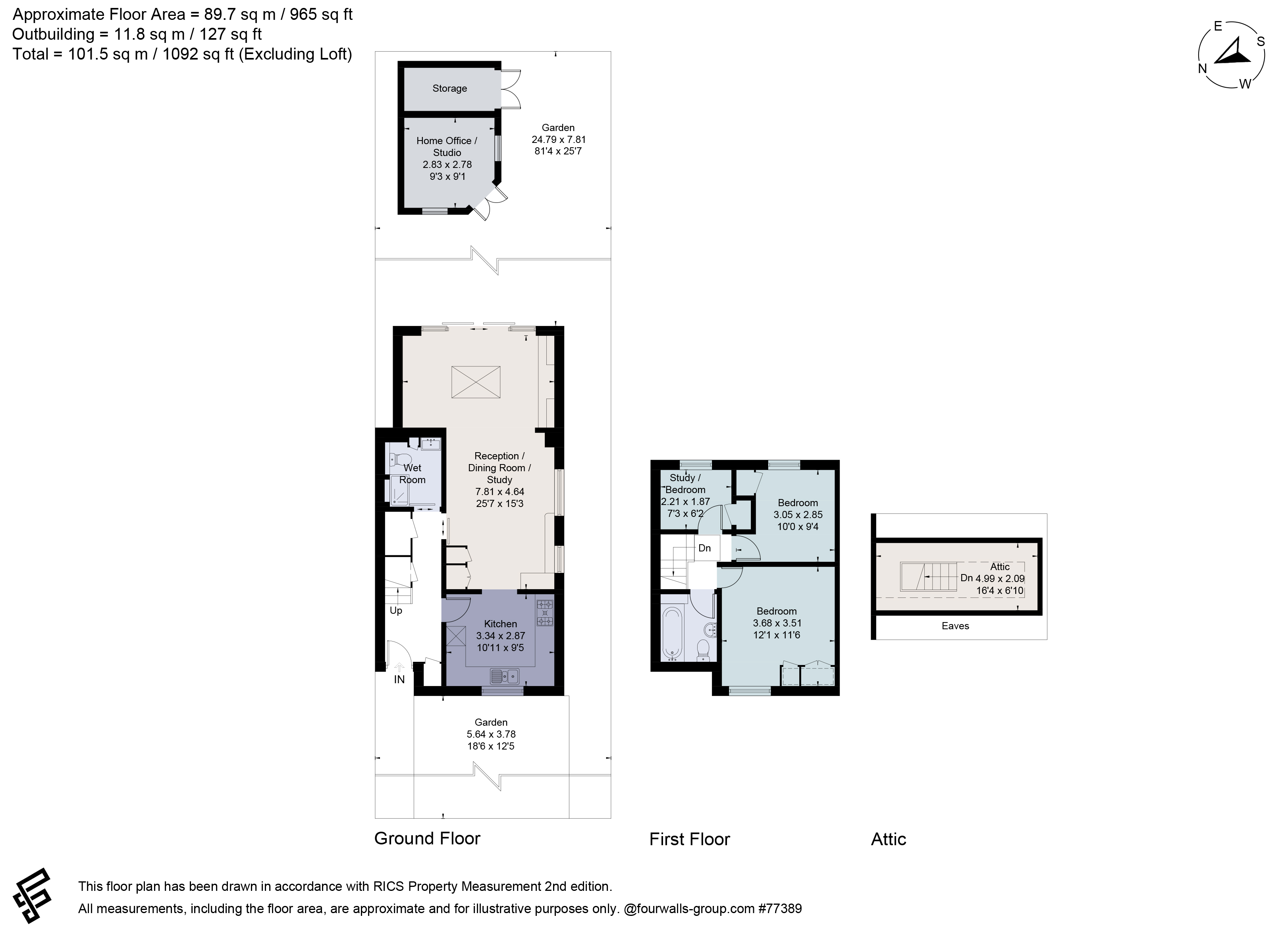 Huntingfield Road, Putney, London SW15, 3 bedroom end terrace house for ...