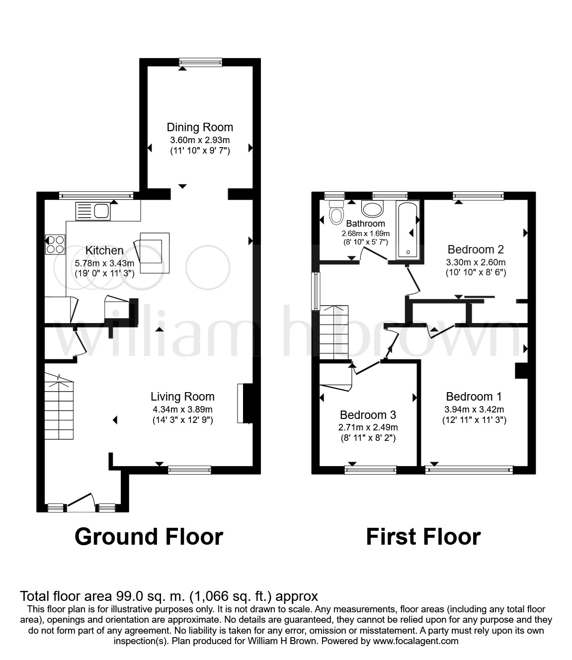 Cadmore Lane, Cheshunt, Waltham Cross EN8, 3 bedroom semi-detached ...