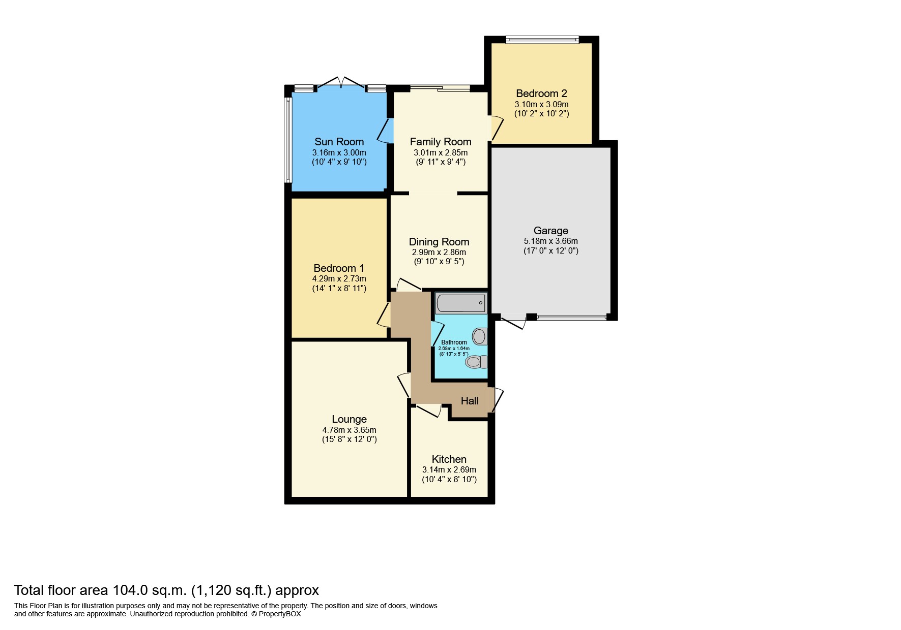 Chestnut Drive, Thorney, Peterborough PE6, 2 bedroom detached bungalow ...