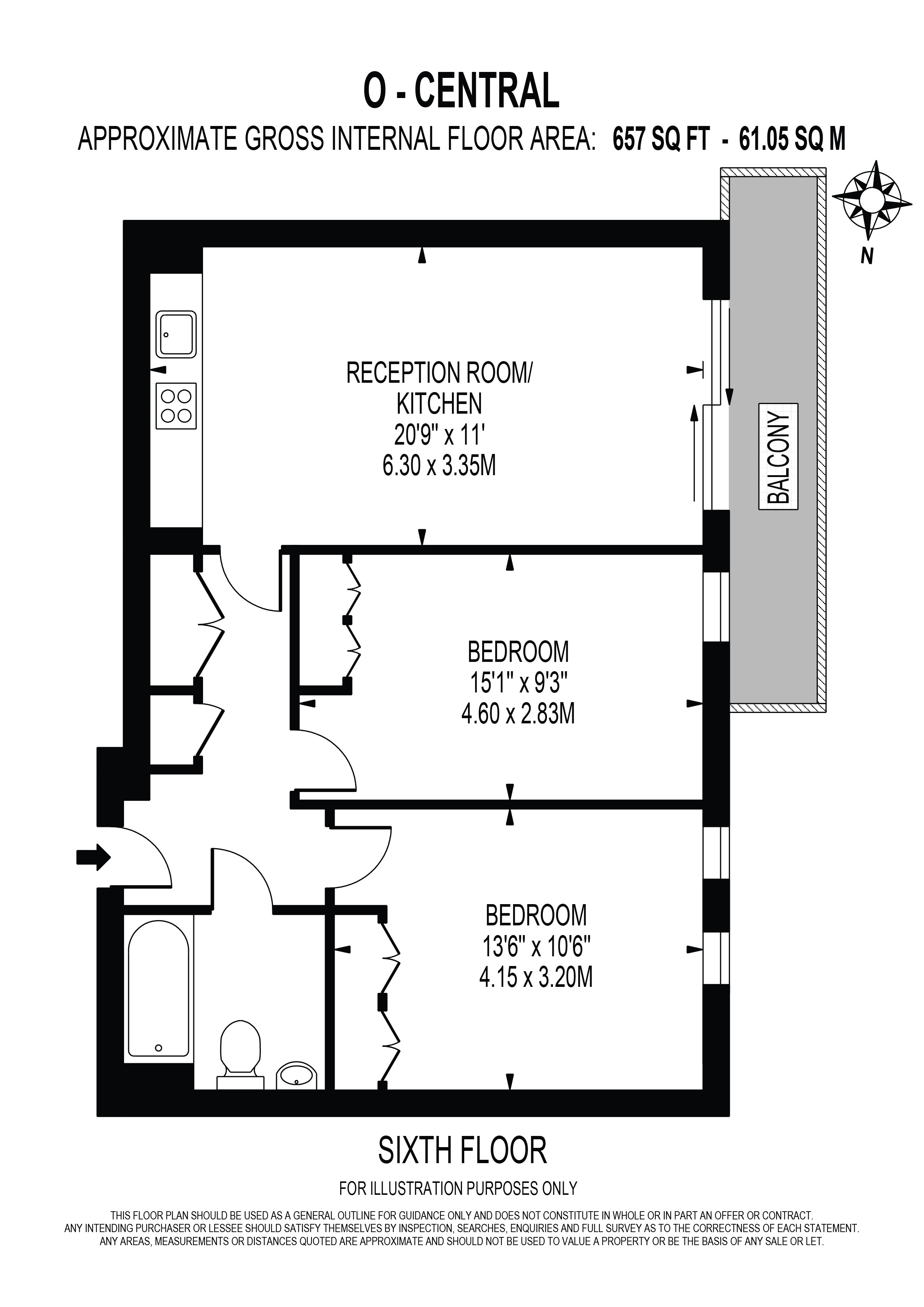 O Central, Crampton Street, Kennington SE17, 2 bedroom flat for sale ...