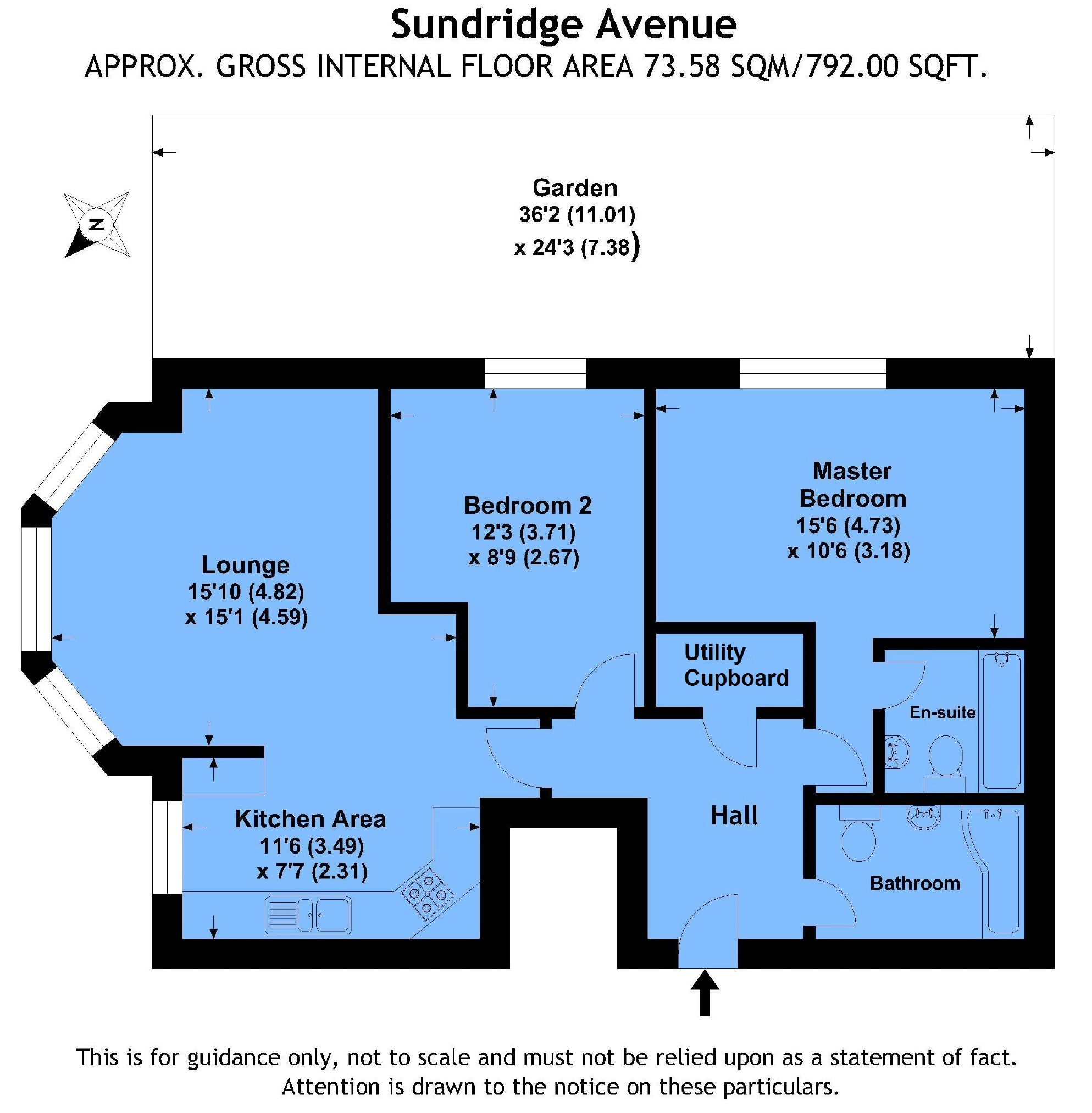 Free property report Flat 1, 15, Sundridge Avenue, Bromley, BR1 2PU ...