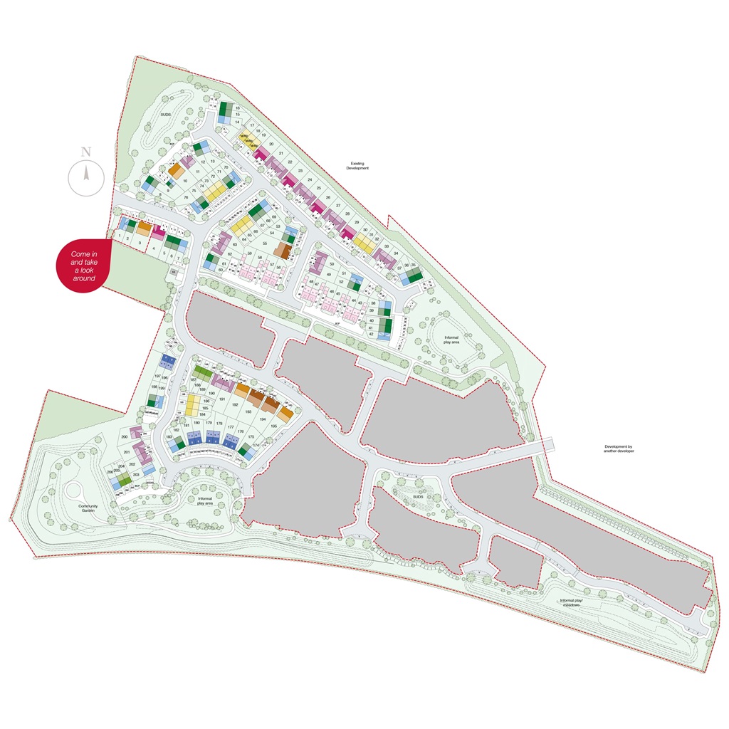 "The Canford - Plot 209" at Conway Close, Ryton NE40, 2 bedroom end ...