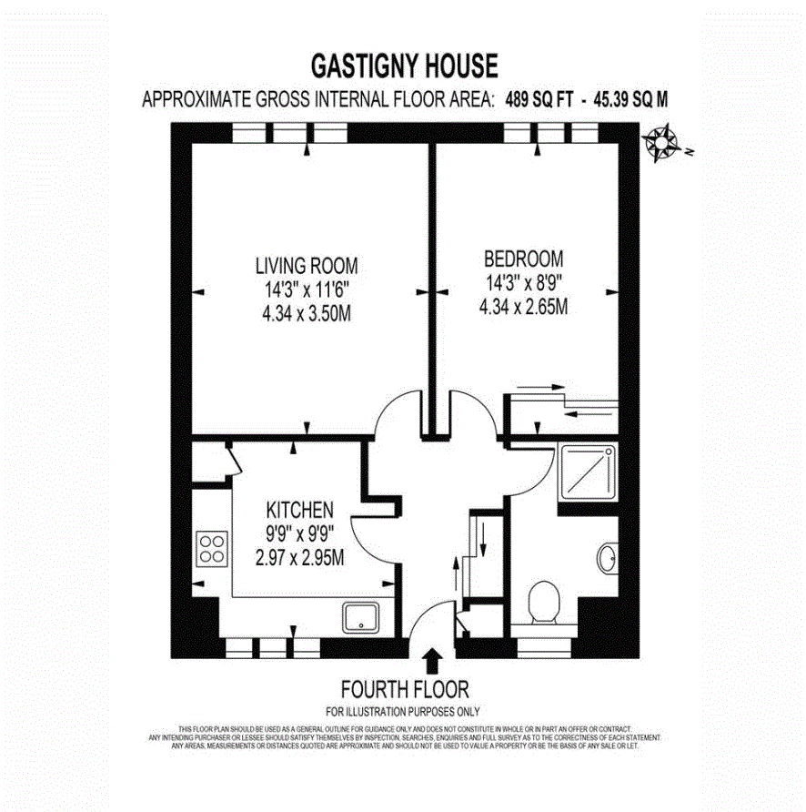 Free property report Flat 22, Gastigny House, Pleydell Estate, Lever ...