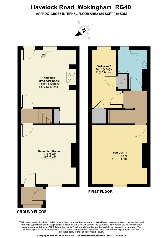 Havelock Road Wokingham Rg41 2 Bedroom Terraced House To Rent