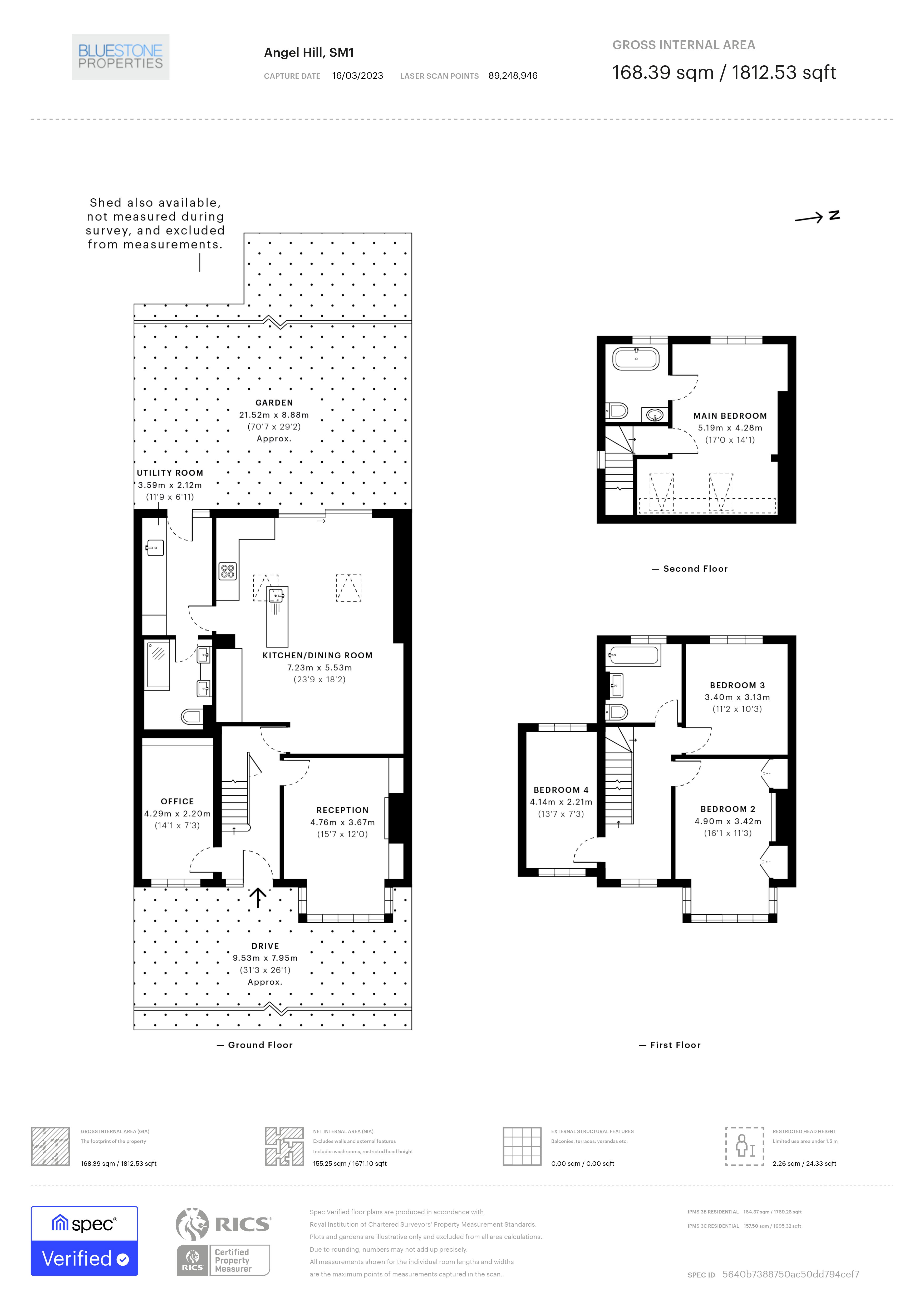Angel Hill, Sutton SM1, 4 bedroom semi-detached house to rent ...