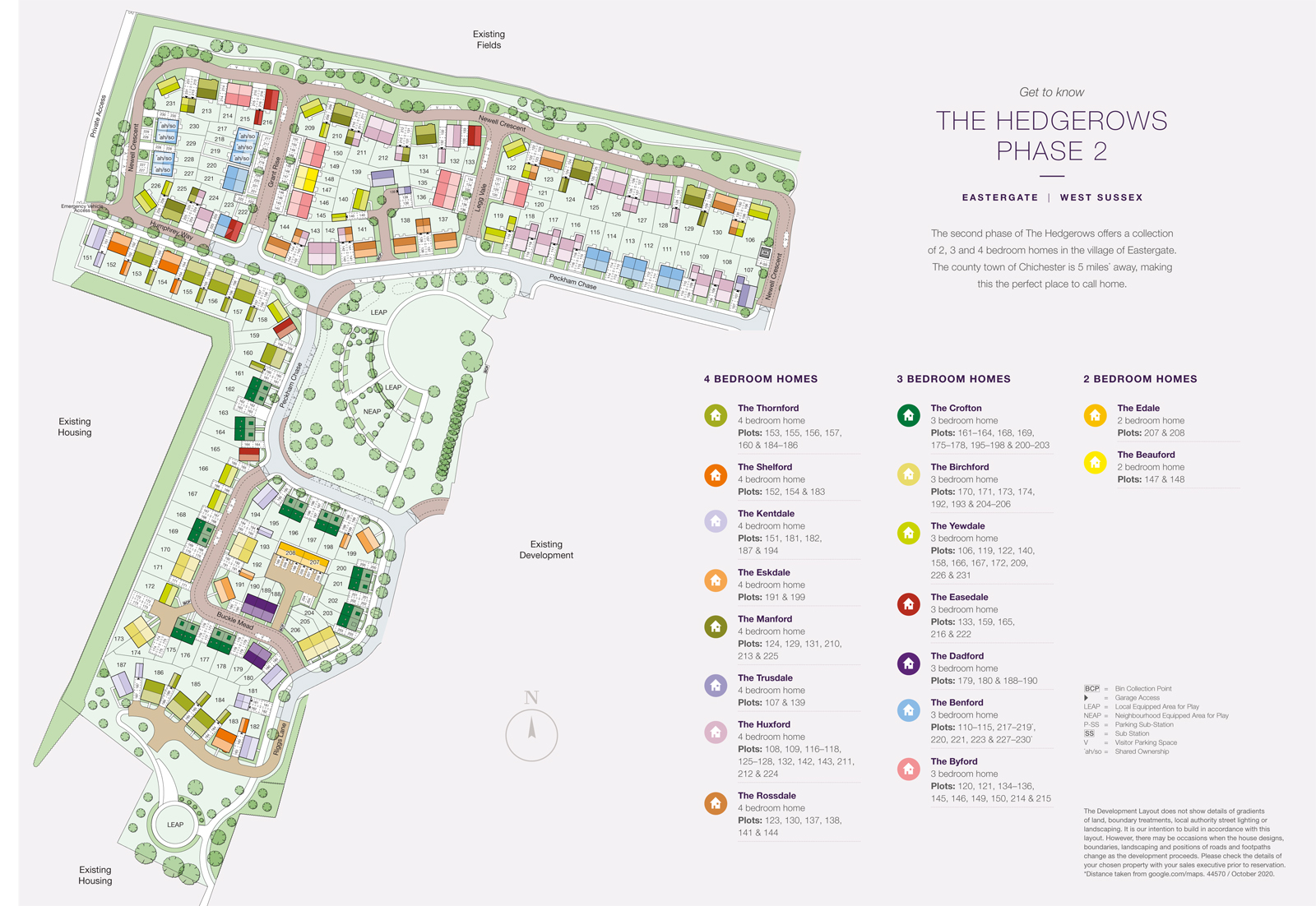 The Crofton, The Hedgerows, Fontwell Avenue, Eastergate, Chichester ...