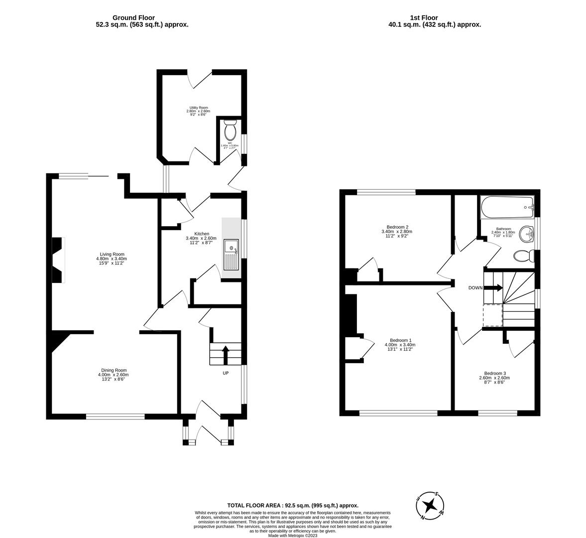 New Road, Woodstock OX20, 3 bedroom semi-detached house for sale ...