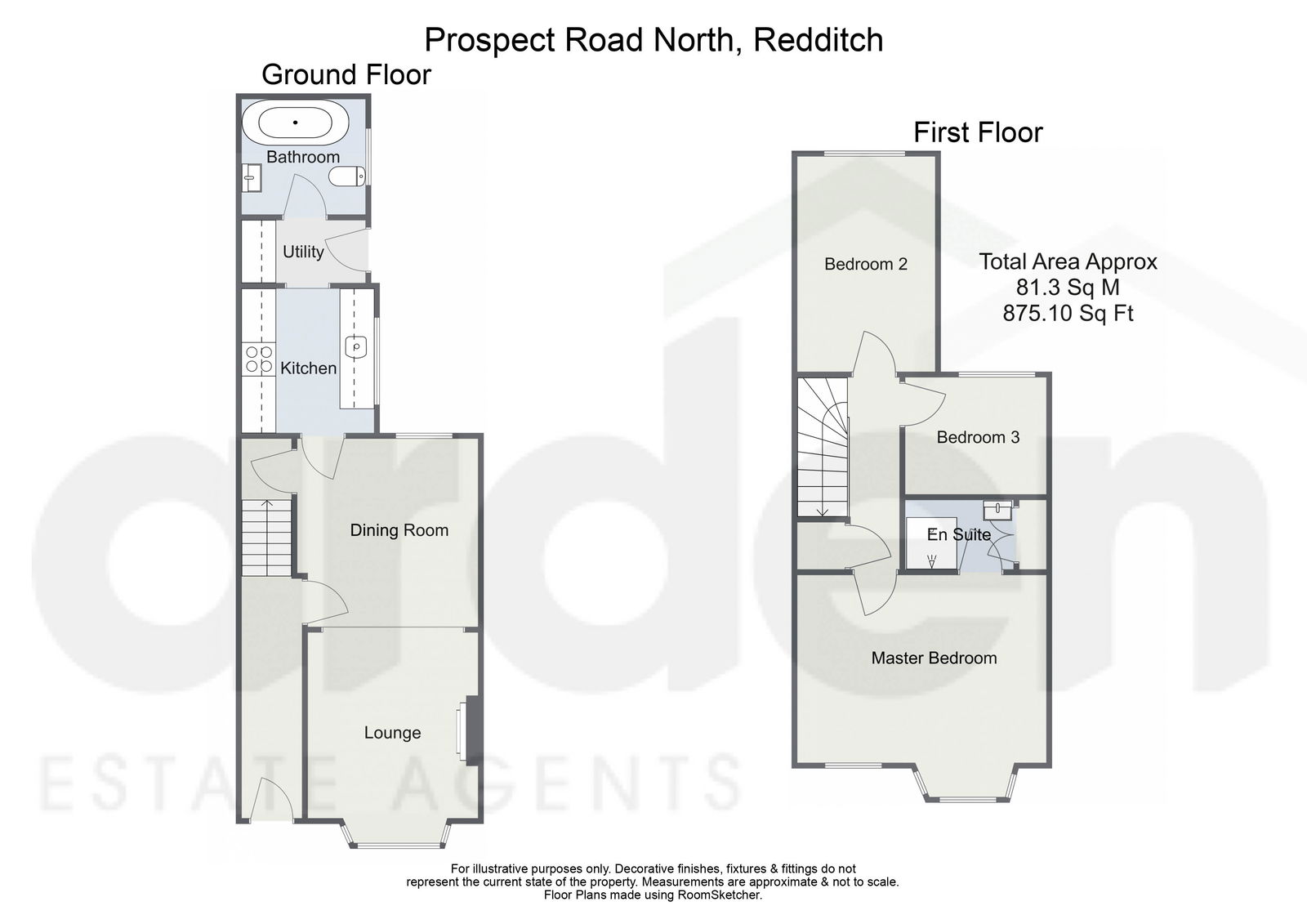 Prospect Road North, Lakeside, Redditch B98, 3 bedroom terraced house ...