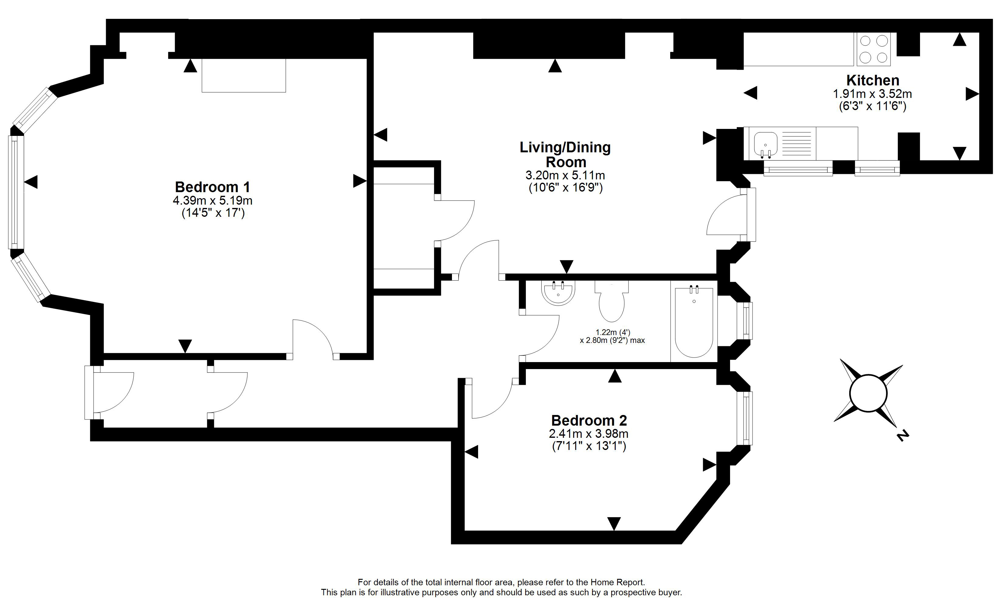 20 Ryehill Terrace, Leith Links, Edinburgh EH6, 2 bedroom flat for sale ...
