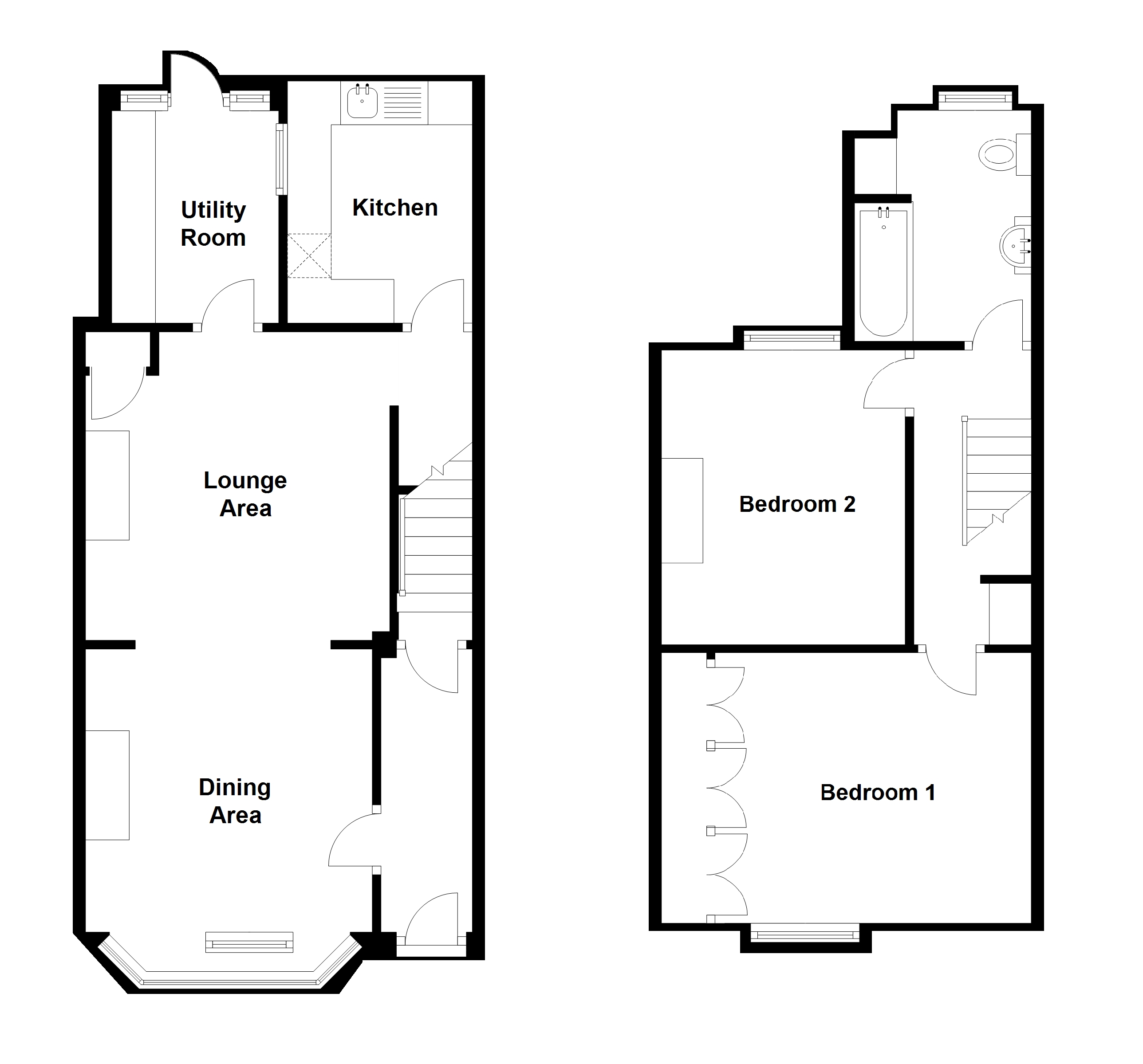 Lower Denmark Road, Ashford TN23, 2 bedroom terraced house to rent ...