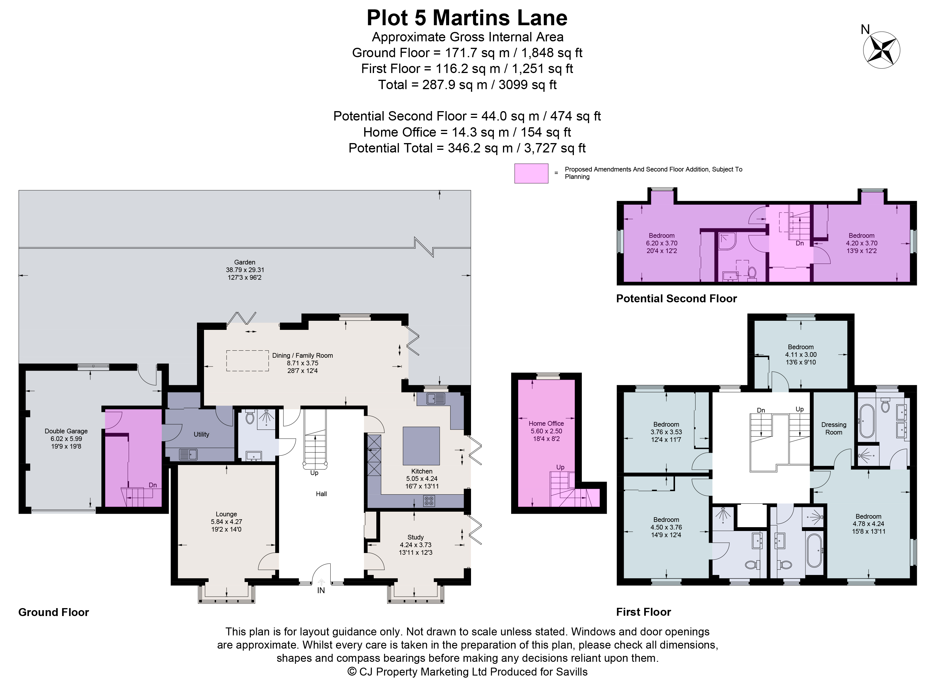 5, The Meadows, Martin's Lane, Standlake, Oxfordshire OX29, 4 bedroom ...